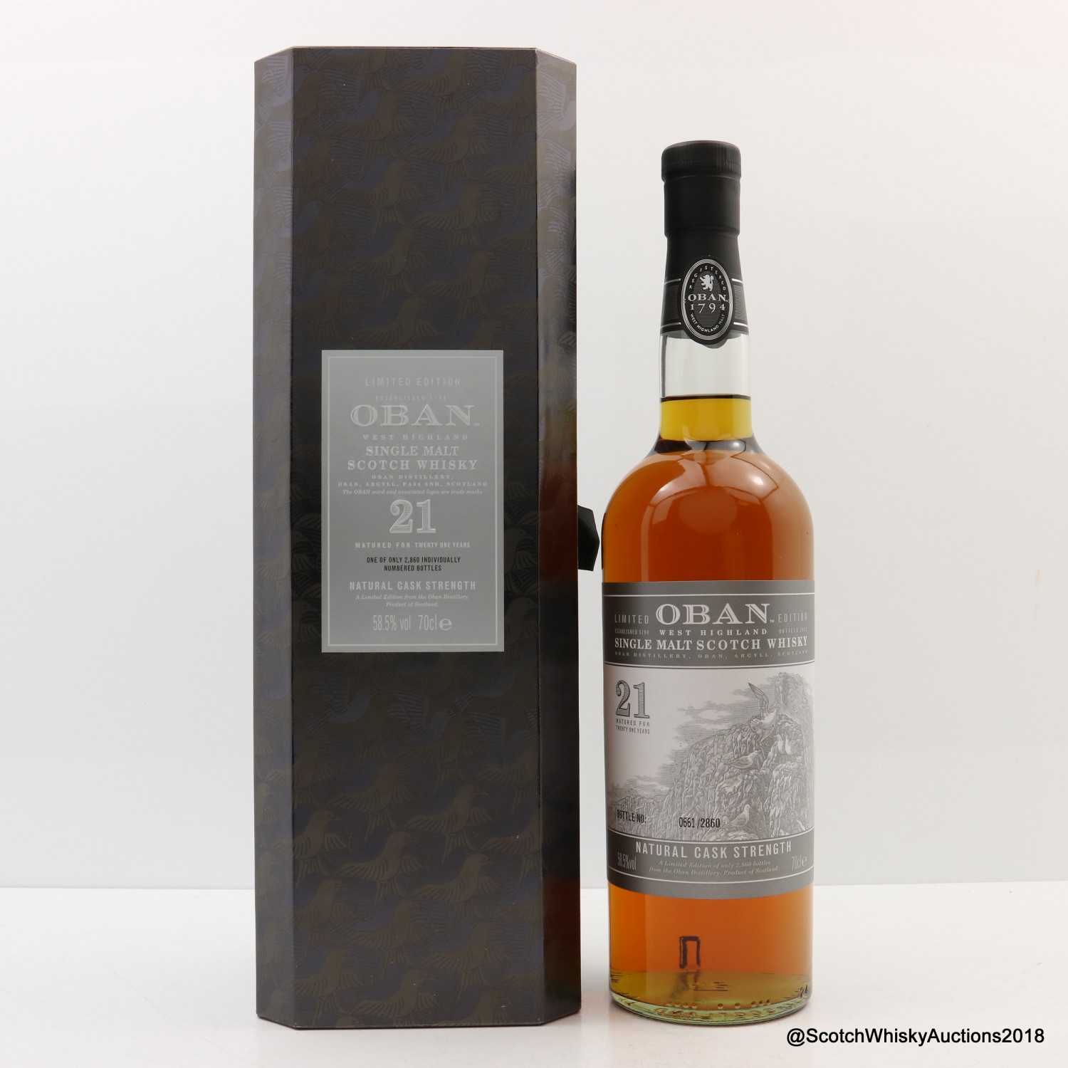 Oban 21 Year Old 2013 Release | The 89th Auction | Scotch Whisky Auctions