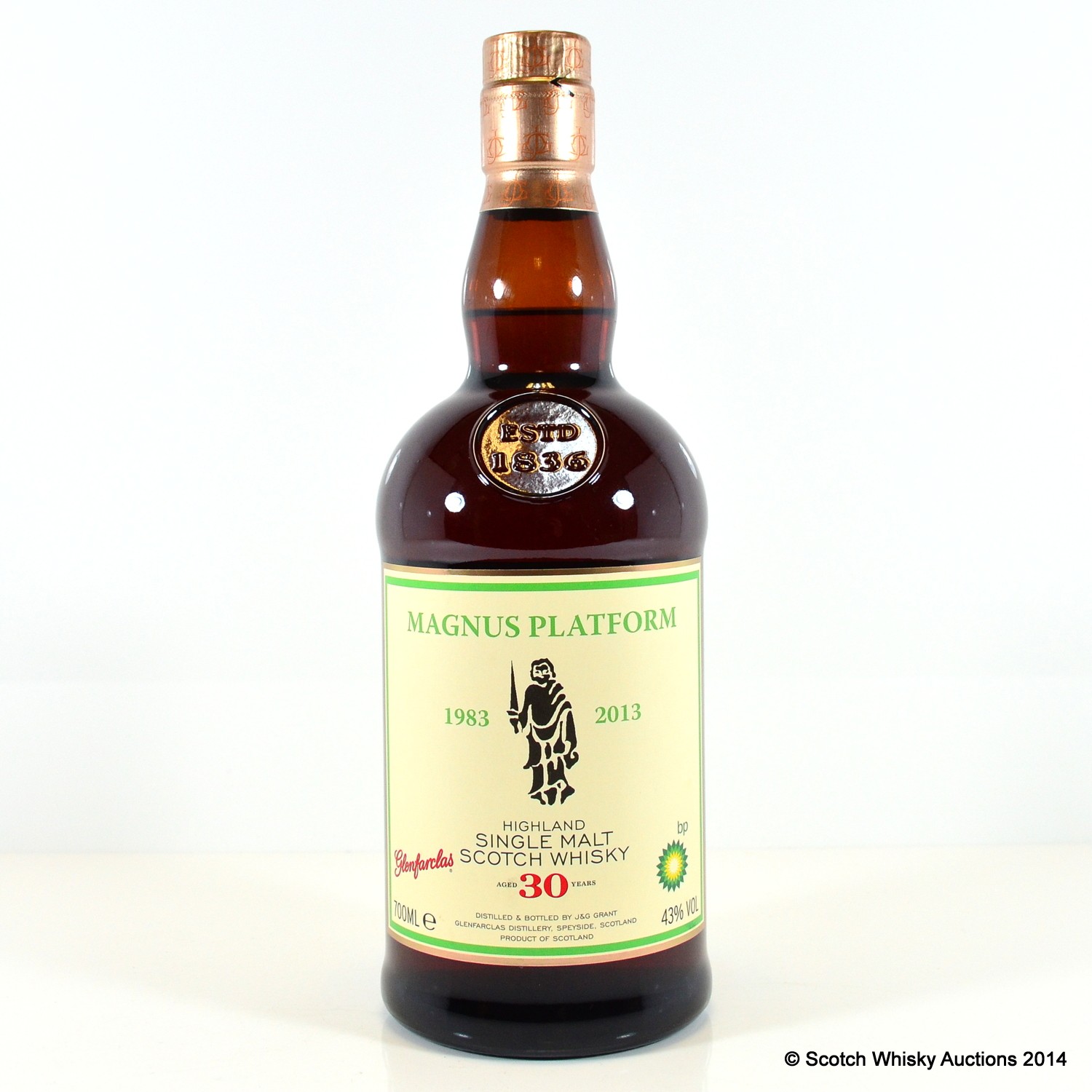 Glenfarclas Private Bottling BP Magnus Platform 30 Year Old | The 37th ...