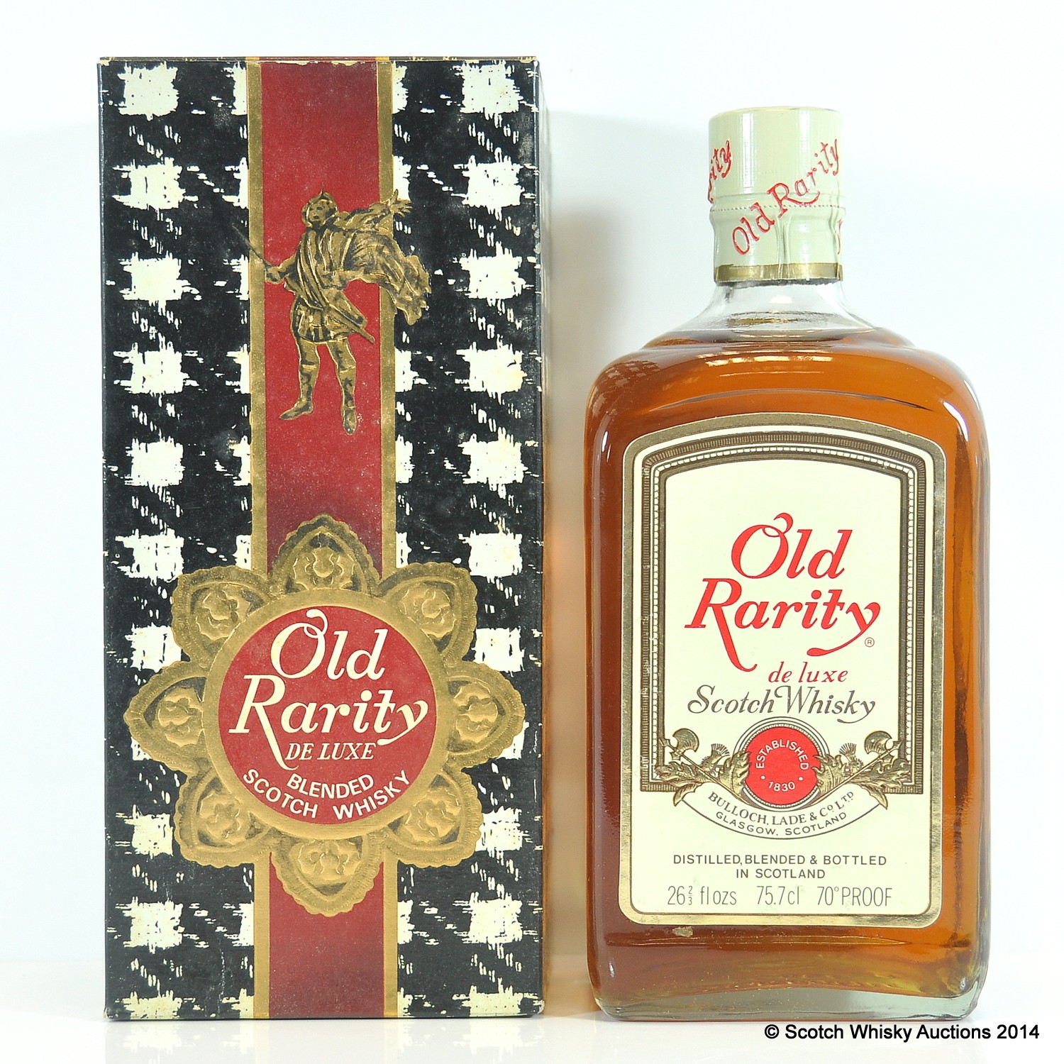 Old Rarity De Luxe 26 2/3 Fl Ozs | The 37th Auction | Scotch Whisky ...