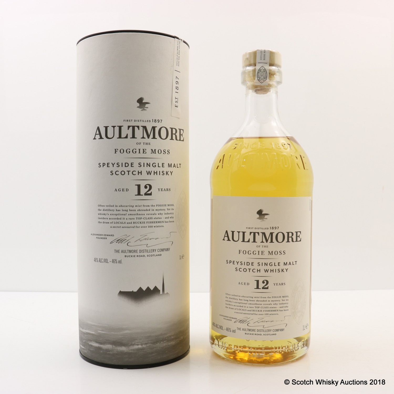 Aultmore 12 Year Old 1L | The 90th Auction | Scotch Whisky Auctions