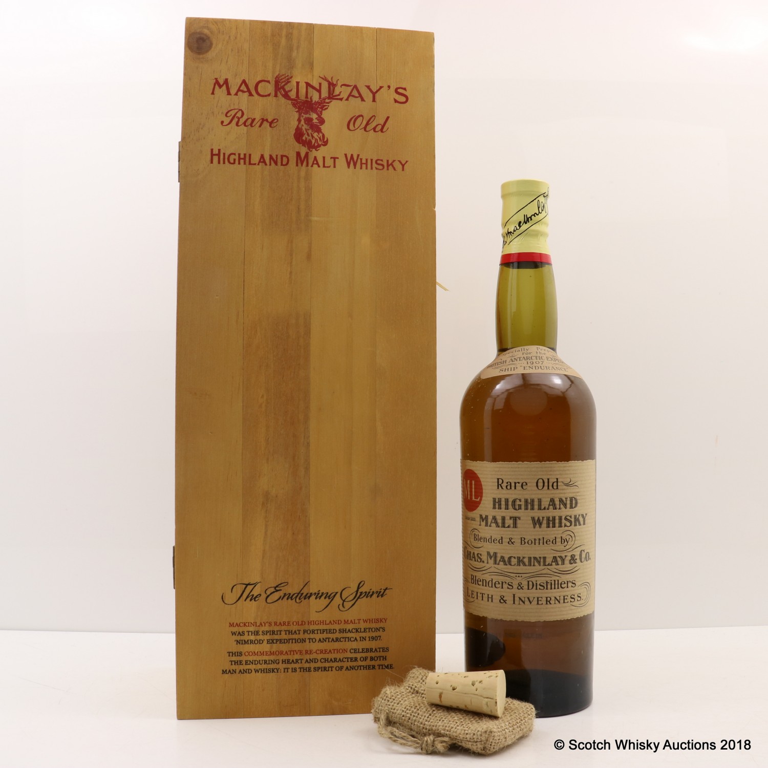 Mackinlay's Shackleton Replica 1st Edition | The 90th Auction | Scotch ...
