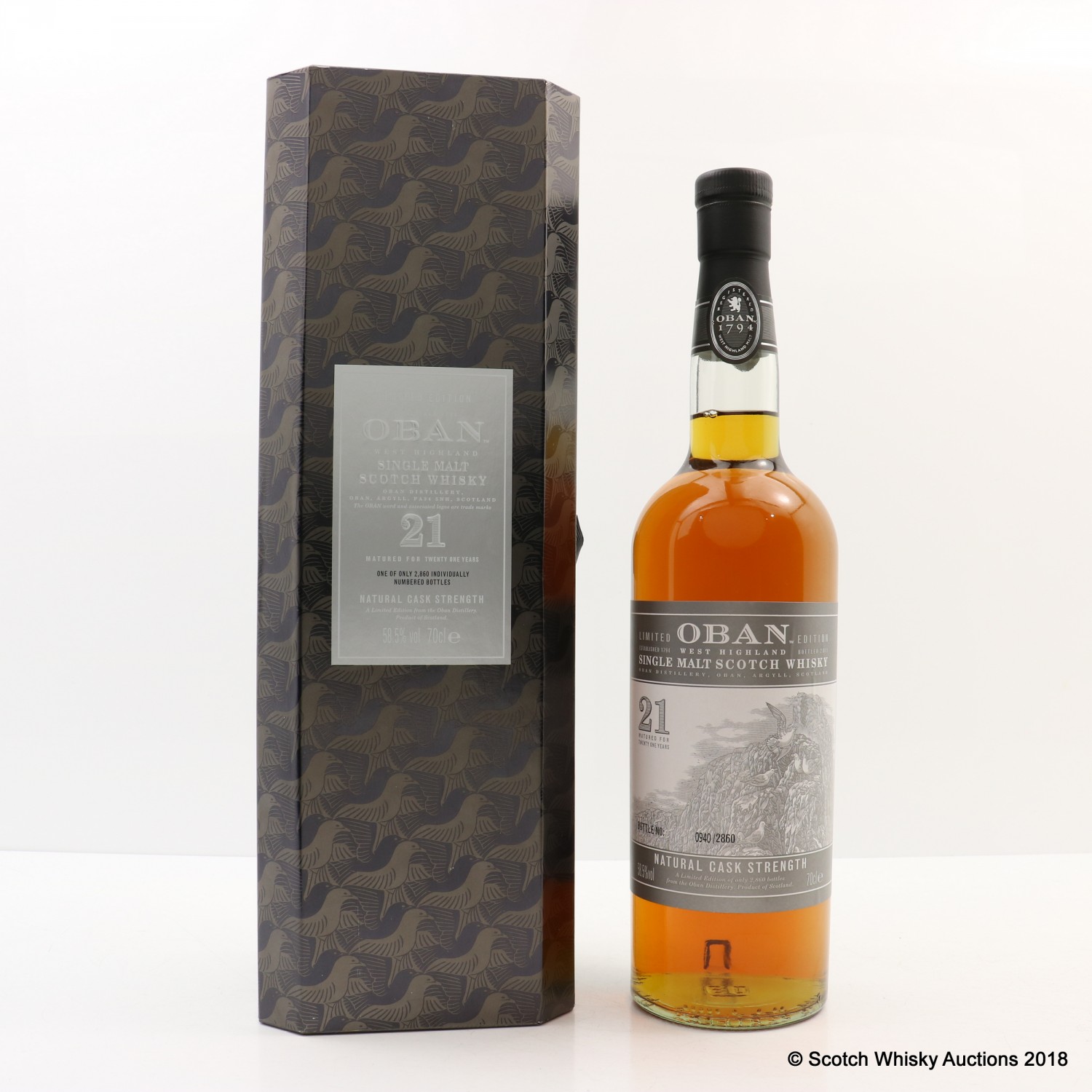 Oban 21 Year Old 2013 Release | The 91st Auction | Scotch Whisky Auctions