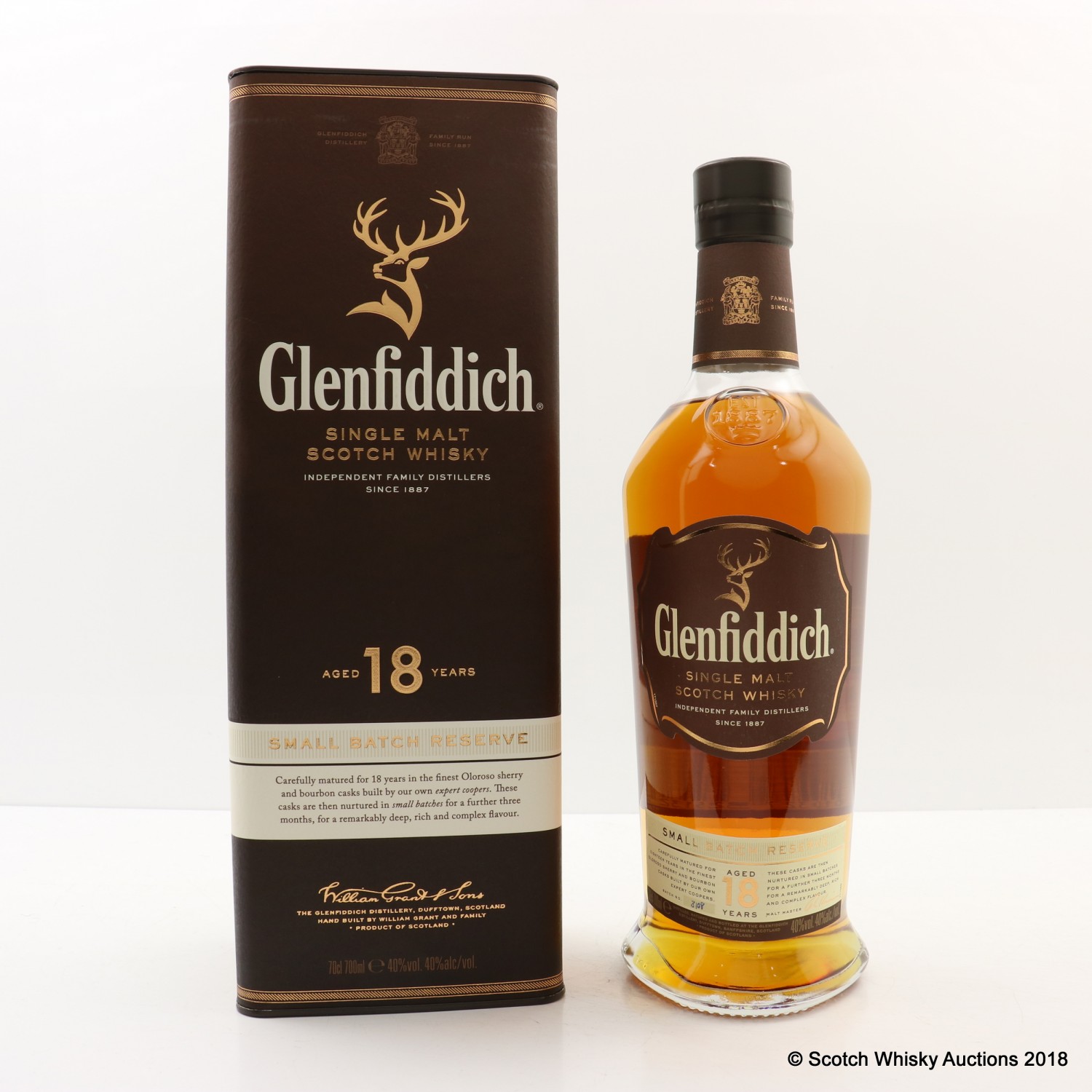 Glenfiddich 18 Year Old Small Batch Reserve | The 91st Auction | Scotch ...