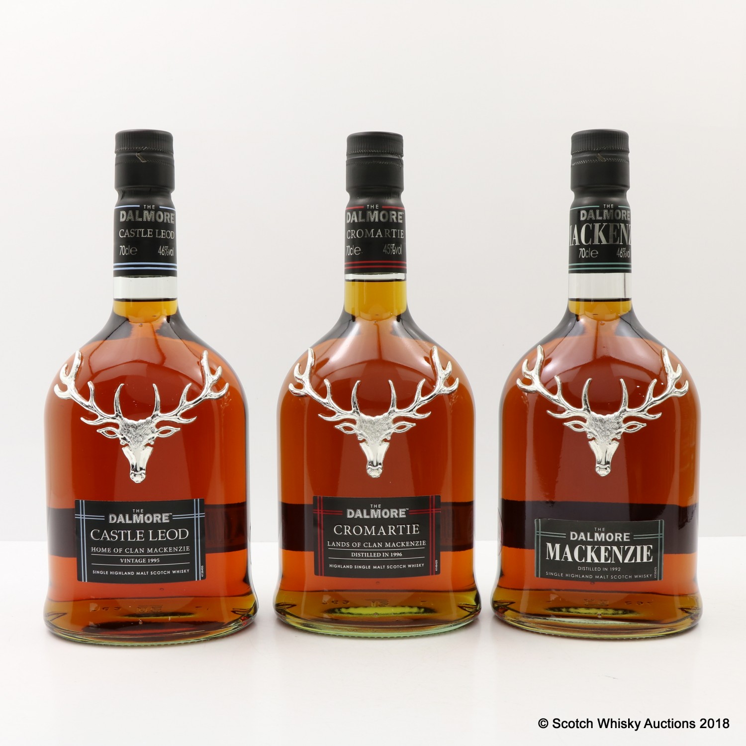 Dalmore Mackenzie Collection 3 x 70cl | The 91st Auction | Scotch ...
