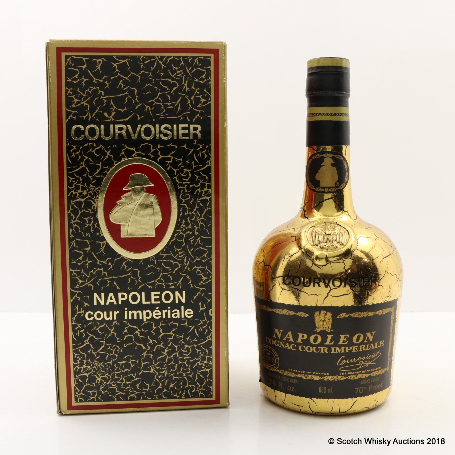 Courvoisier Napoleon Cognac Cour Imperiale 24 Fl Oz | The 92nd Auction ...