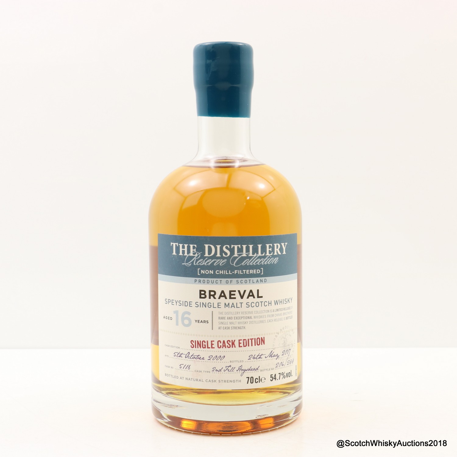 Braeval 2000 16 Year Old Distillery Reserve Collection | The 93rd ...