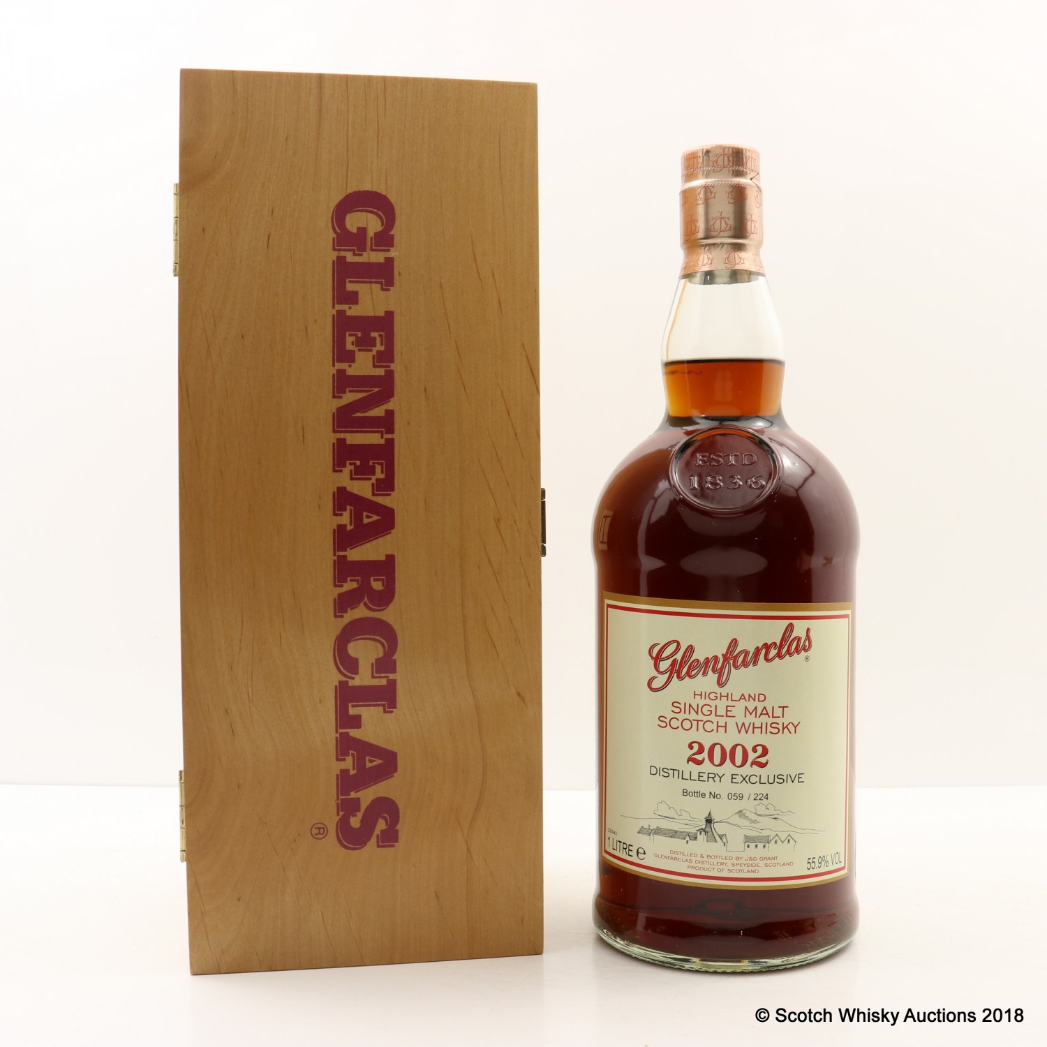 Glenfarclas 2002 Distillery Exclusive 1L | The 93rd Auction | Scotch ...