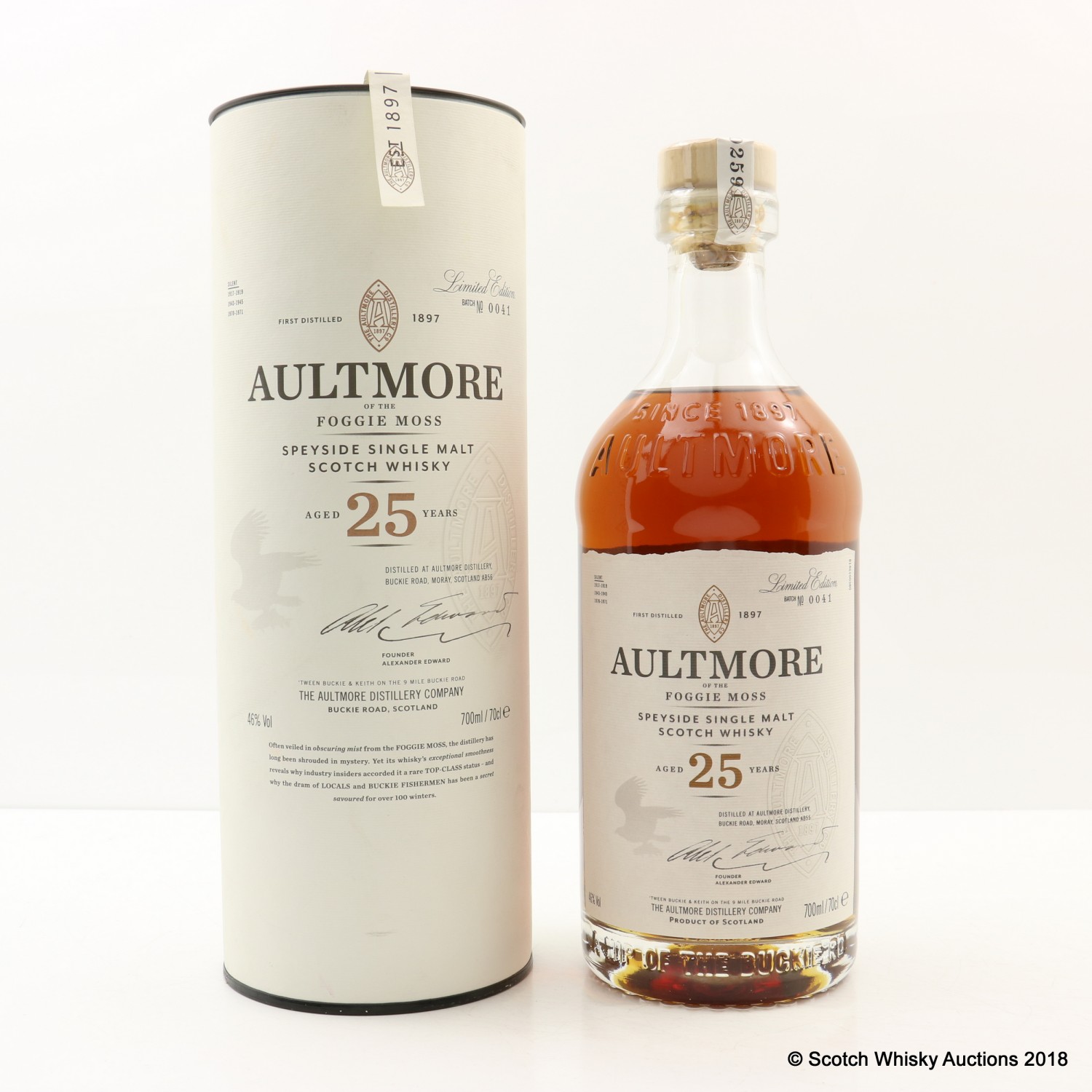 Aultmore 25 Year Old | The 93rd Auction | Scotch Whisky Auctions