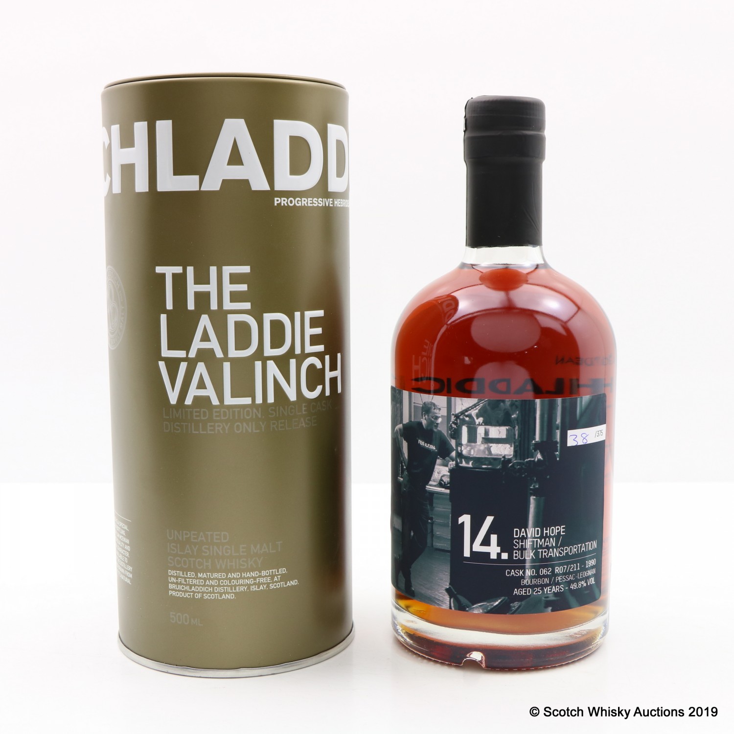 Bruichladdich Valinch 14 David Hope 50cl | The 94th Auction | Scotch ...