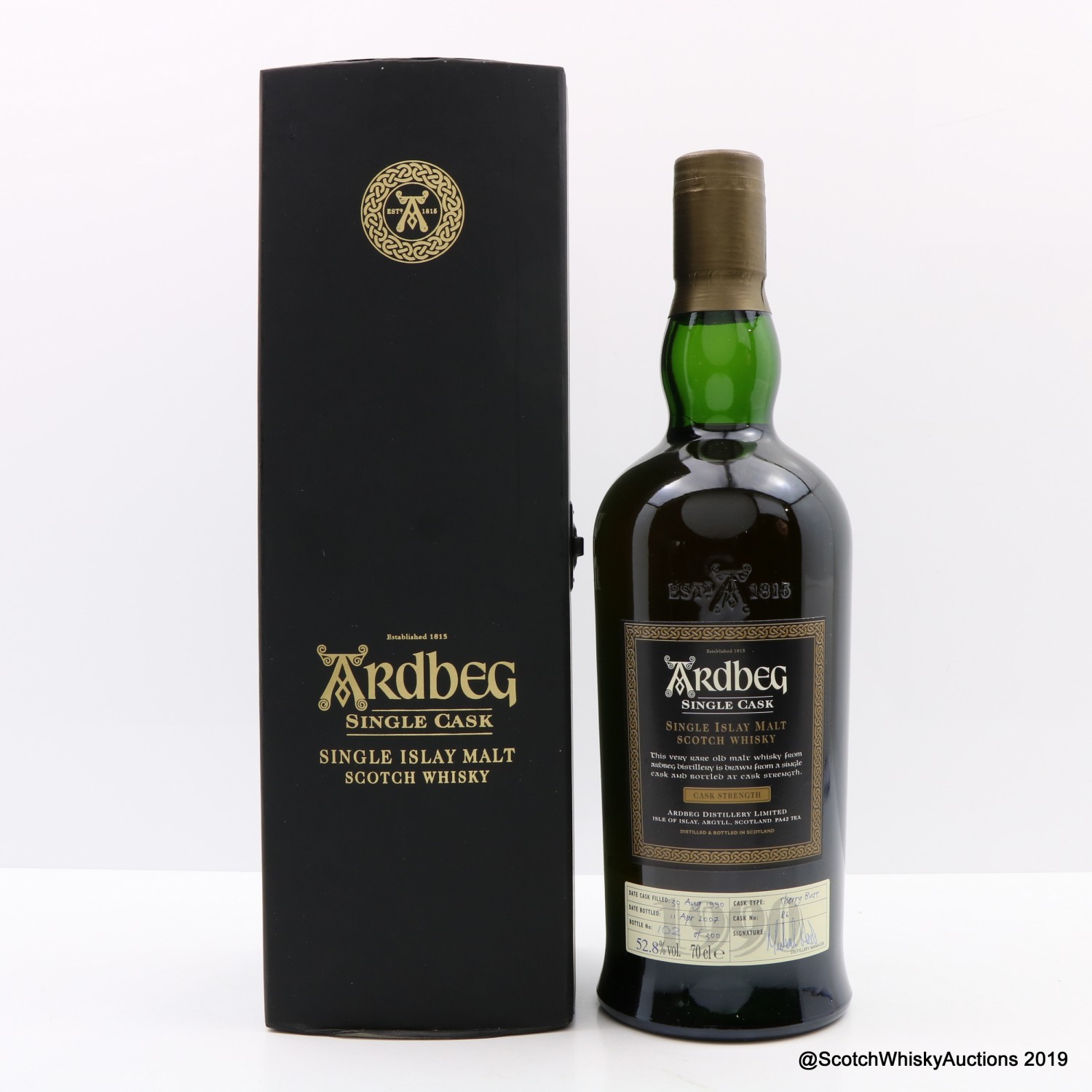 Ardbeg 1990 Single Cask #86 | The 94th Auction | Scotch Whisky Auctions