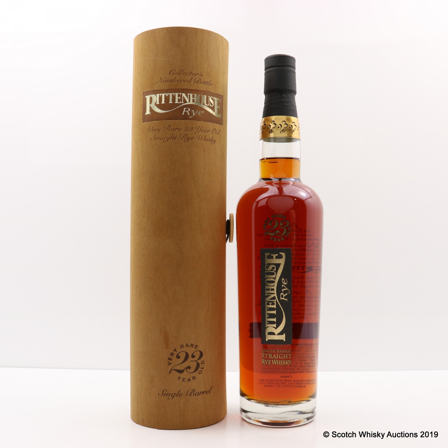 Rittenhouse 23 Year Old Rye 75cl | The 95th Auction | Scotch Whisky ...