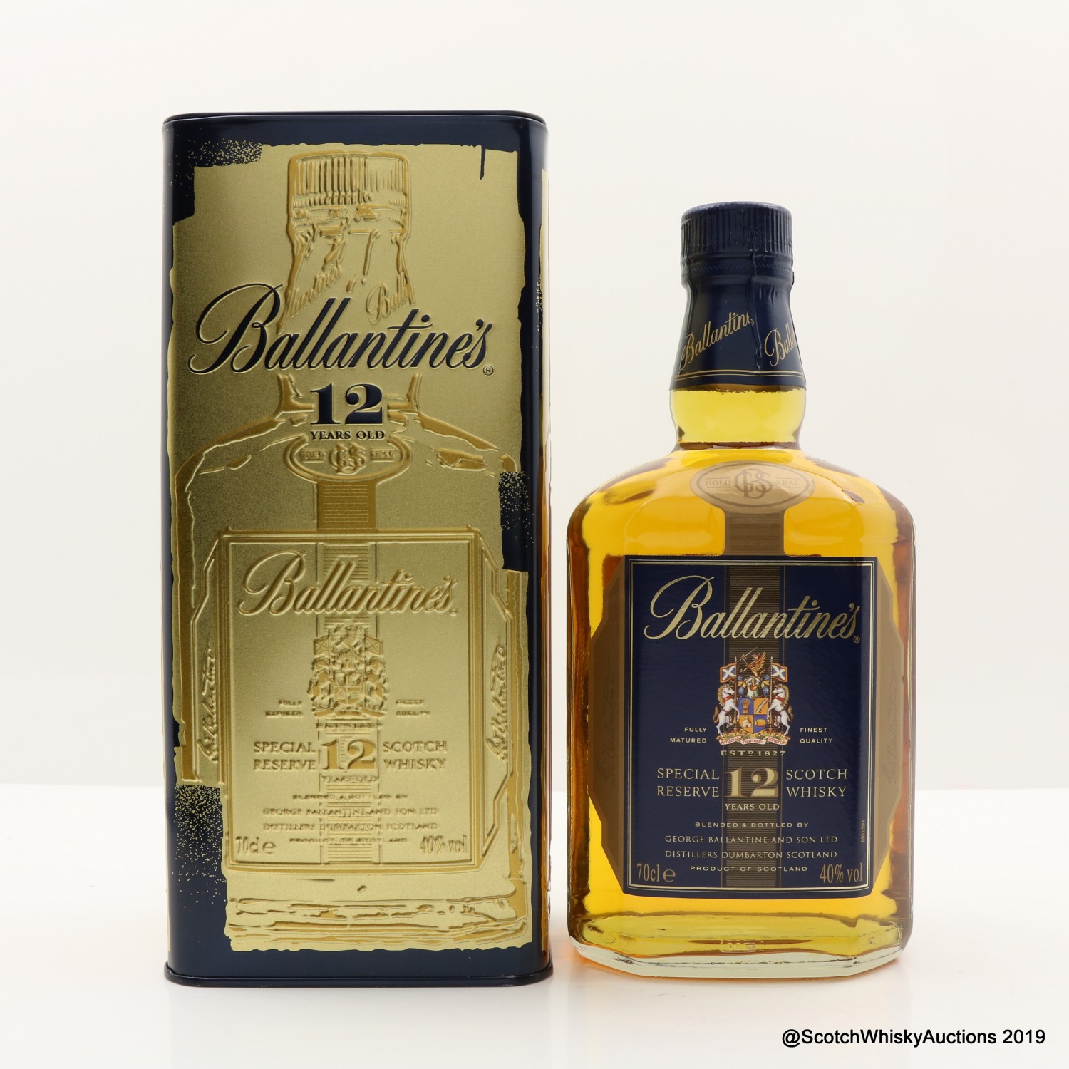 Ballantine's 12 Year Old Gold Seal | The 96th Auction | Scotch Whisky ...
