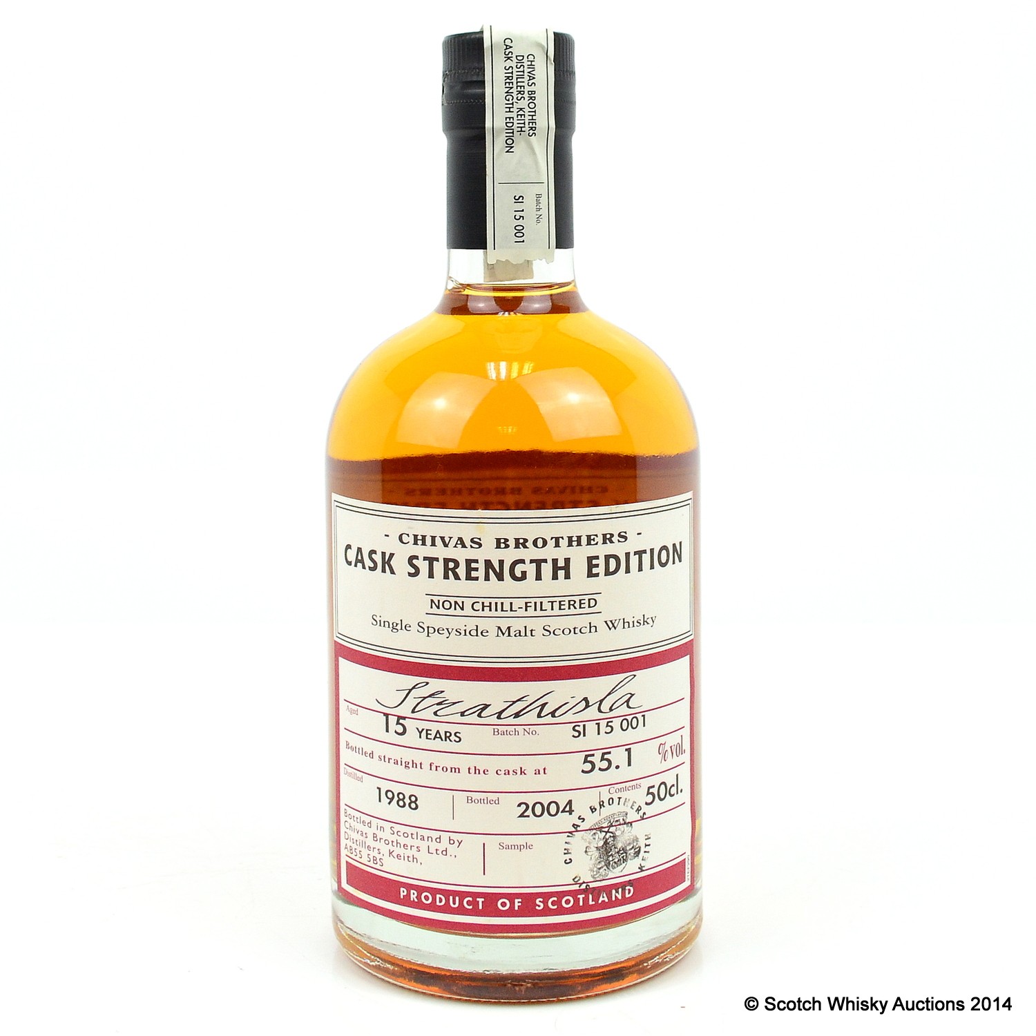 Chivas Brothers Strathisla Cask Strength 1988 15 Year Old 50cl | The ...