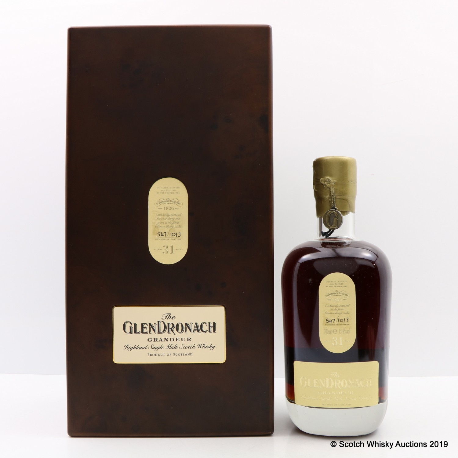 GlenDronach Grandeur 31 Year Old Batch #1 | The 96th Auction | Scotch ...