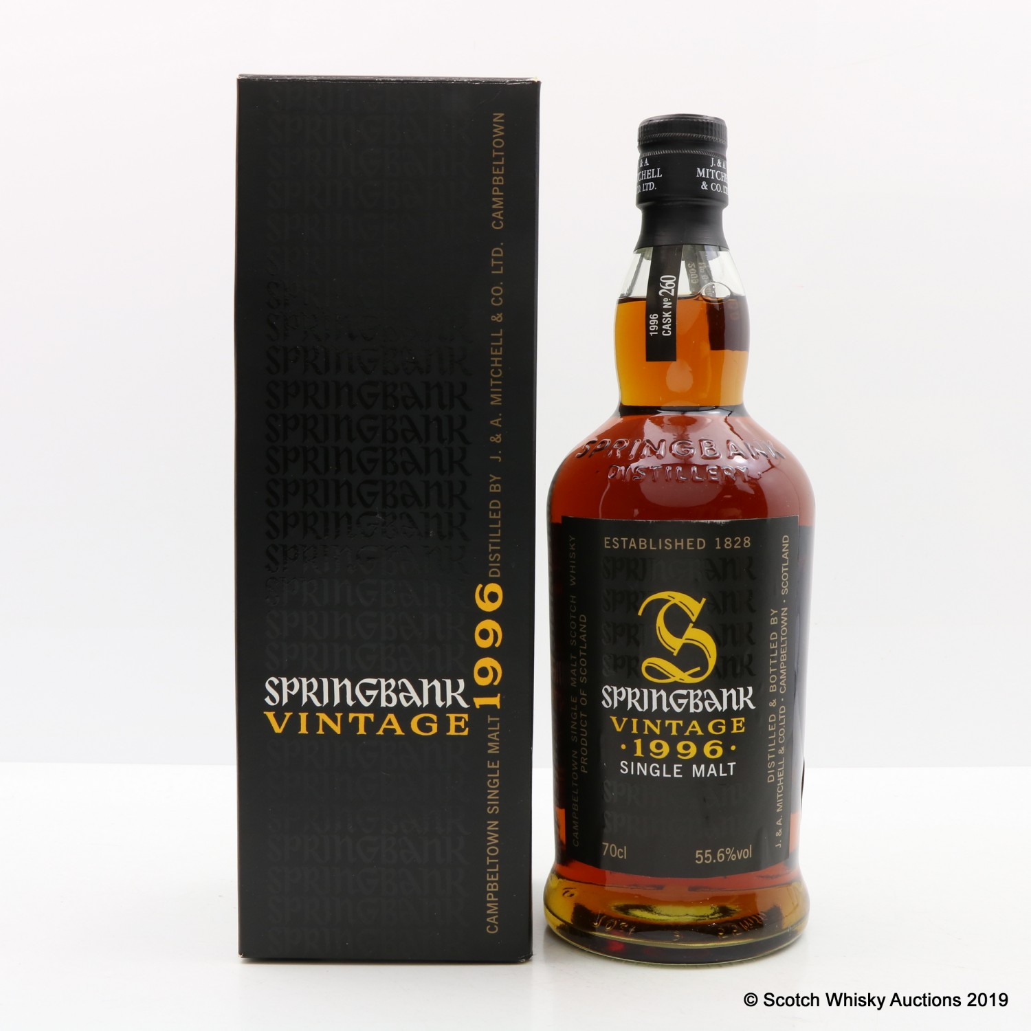 Springbank 1996 Single Cask #260 For Oddbins | The 96th Auction ...