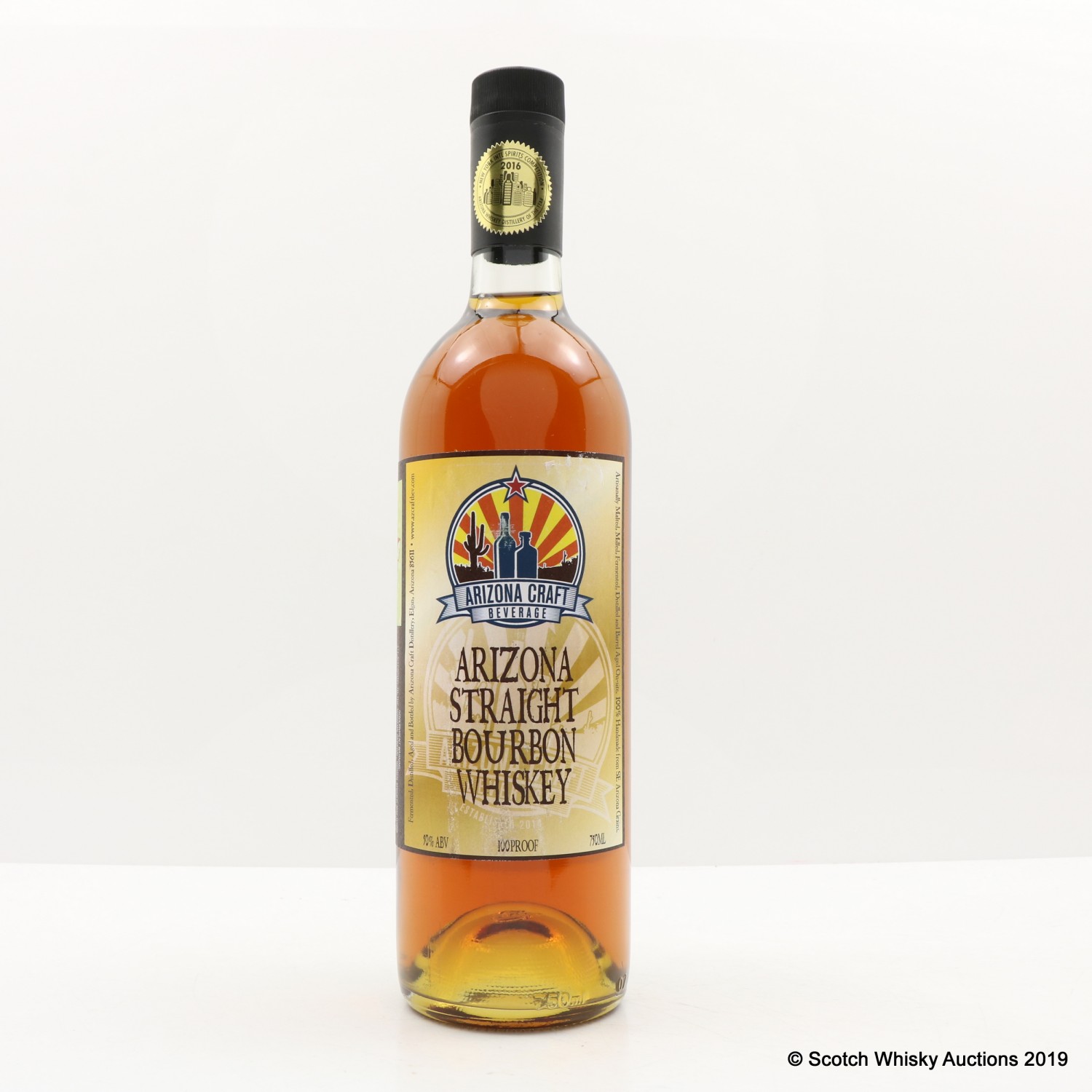Arizona Craft Beverage Straight Bourbon 75cl | The 96th Auction ...