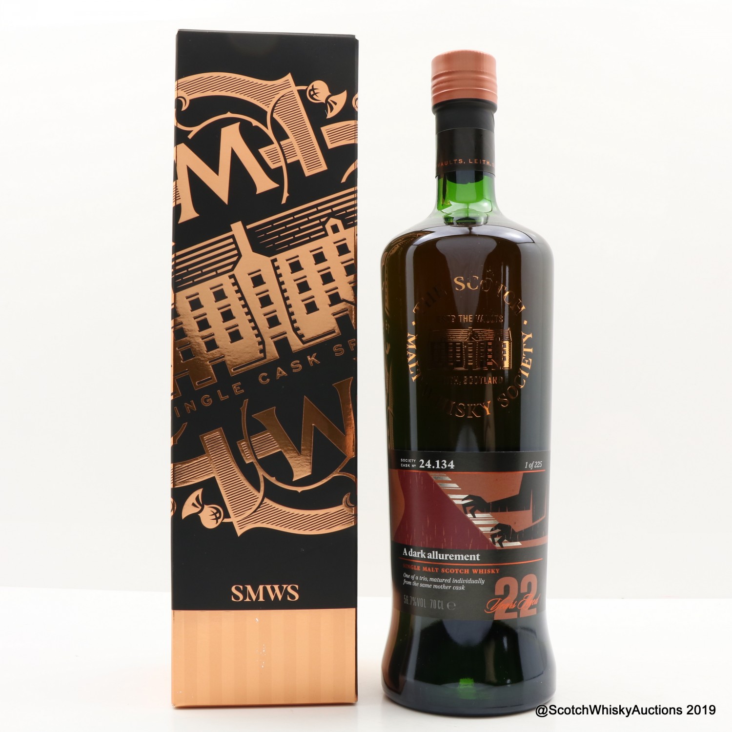 SMWS 24.134 Macallan 22 Year Old | The 96th Auction | Scotch Whisky ...