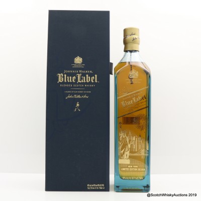 Johnnie Walker Blue Label New York Edition 75cl | The 97th Auction ...