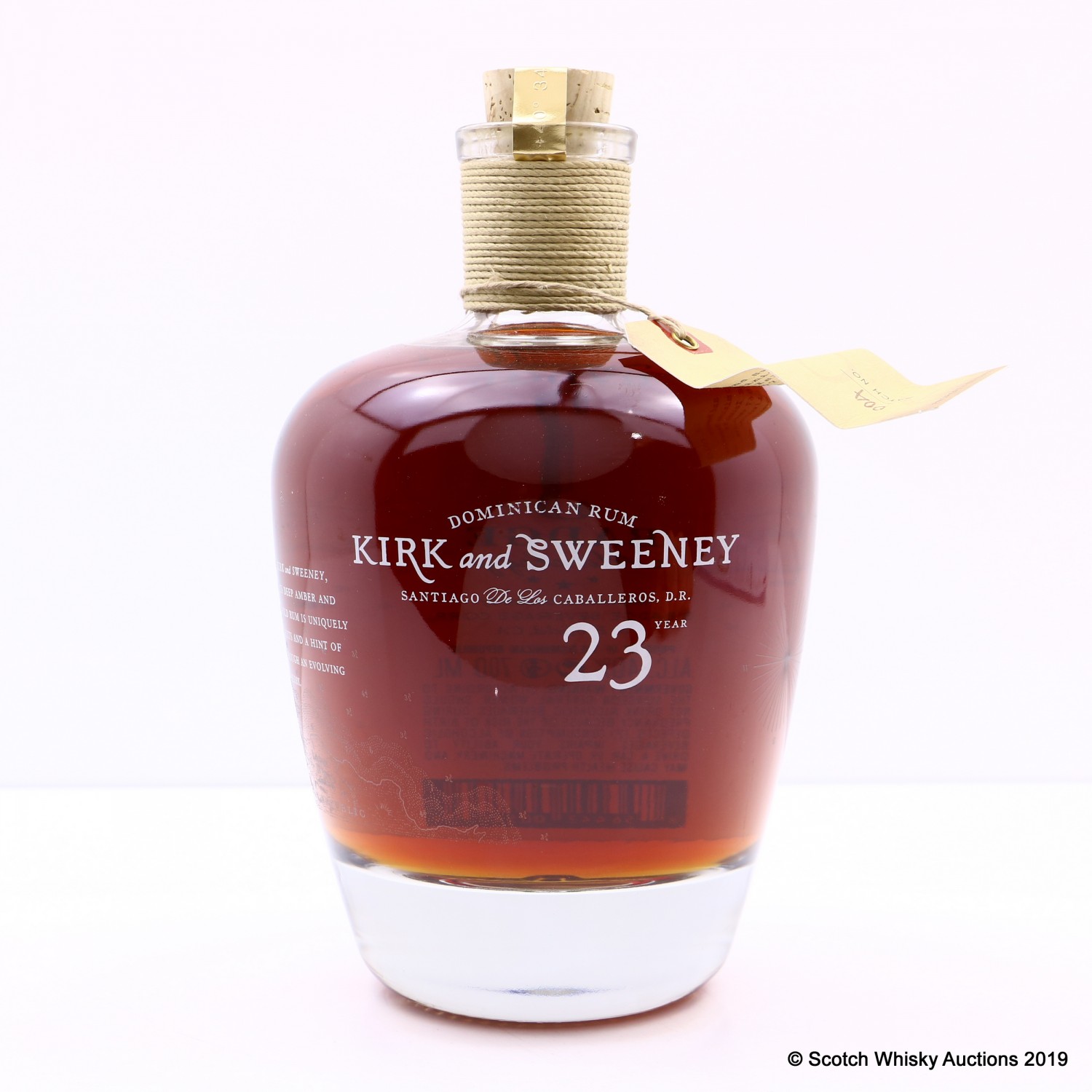 KIRK & SWEENEY 23 YEAR OLD DOMINICAN RUM | The 98th Auction | Scotch ...