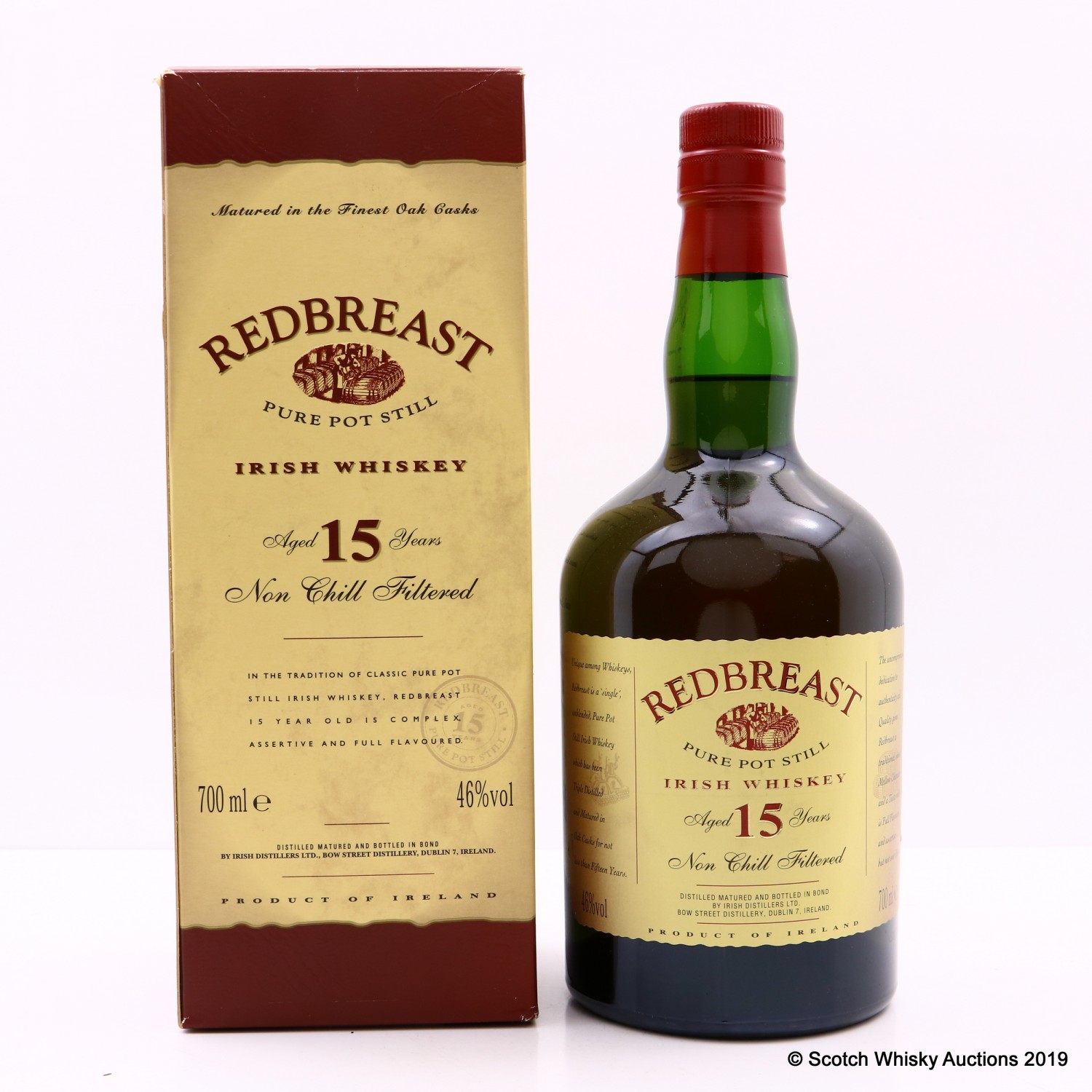 Redbreast 15 Year Old | The 98th Auction | Scotch Whisky Auctions