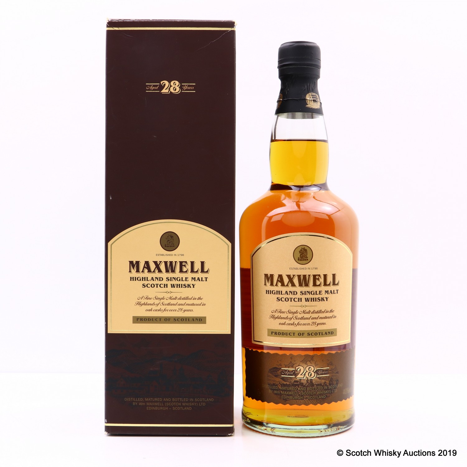 Maxwell 1982 28 Year Old | The 98th Auction | Scotch Whisky Auctions