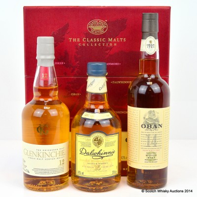 Classic Malts Collection 3 x 20cl | The 41st Auction | Scotch Whisky ...