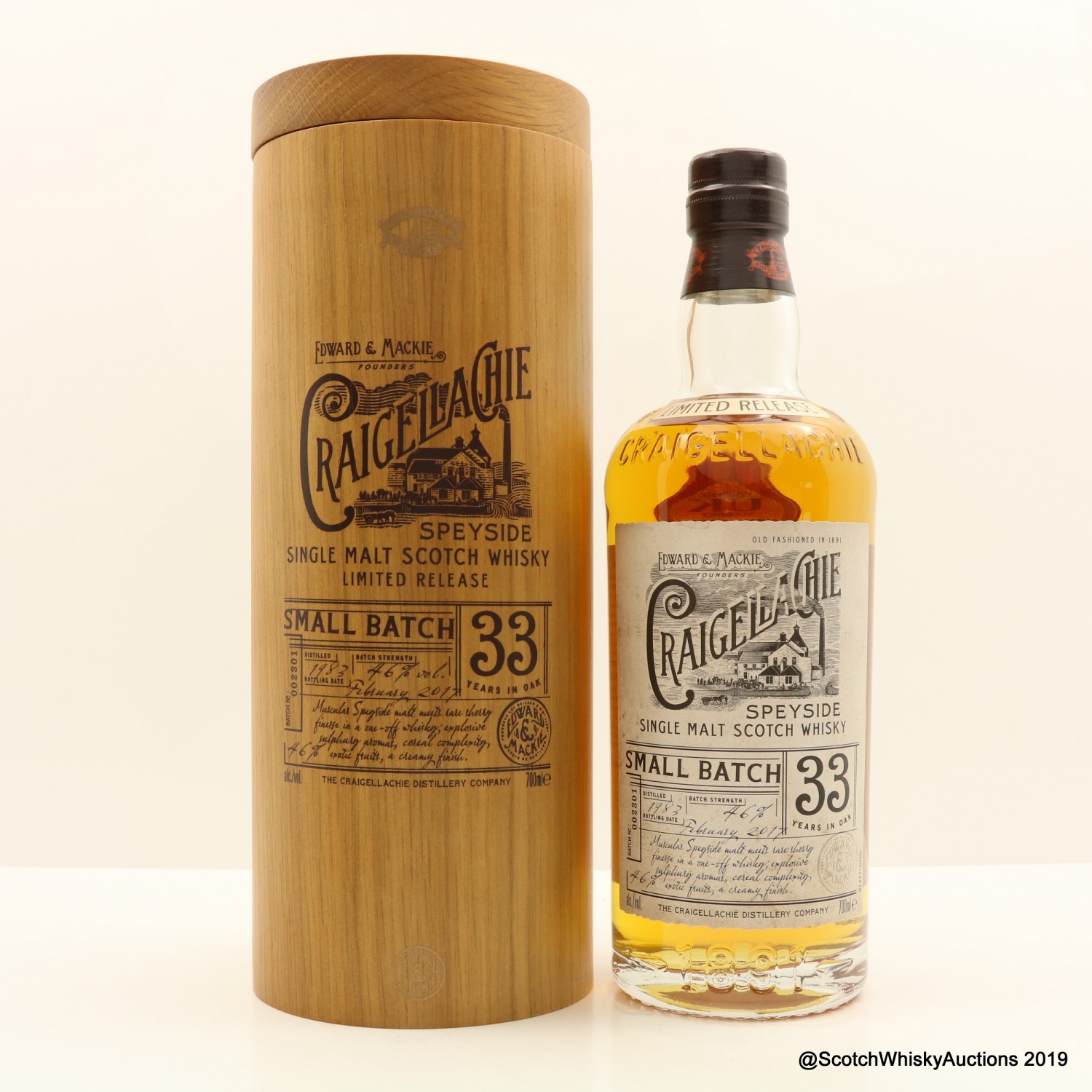 Craigellachie 33 Year Old | The 98th Auction | Scotch Whisky Auctions