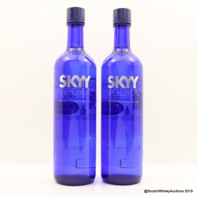 Skyy Vodka 2 x 70cl | The 98th Auction | Scotch Whisky Auctions