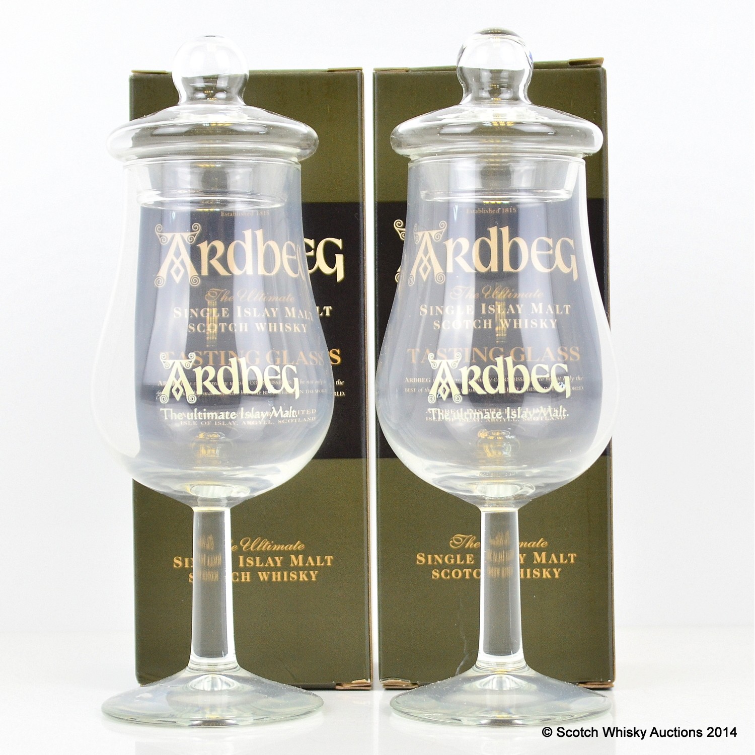 Scotch Whisky Auctions | The 42nd Auction | Ardbeg Glasses Tasting ...