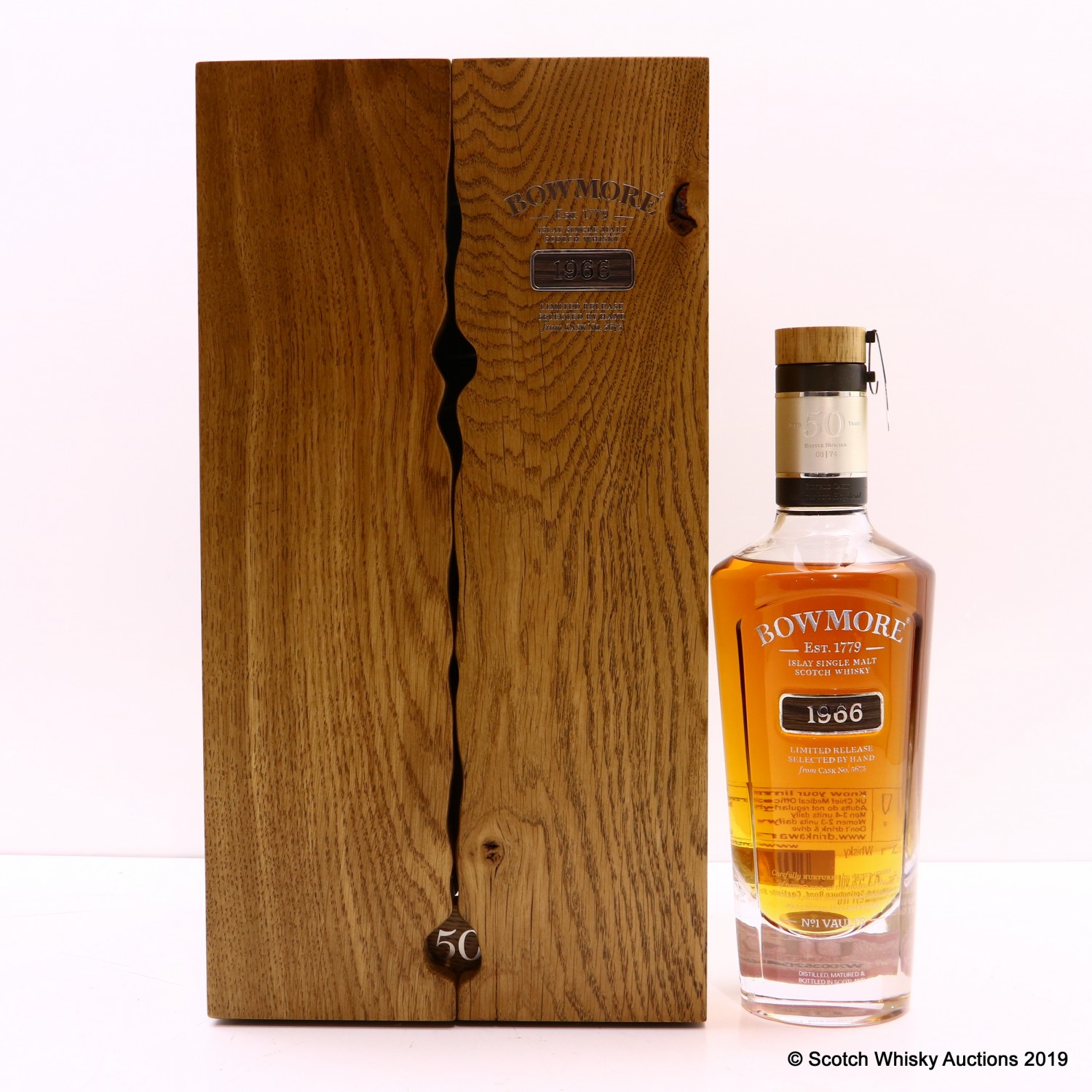 Bowmore 1966 50 Year Old | The 98th Auction | Scotch Whisky Auctions