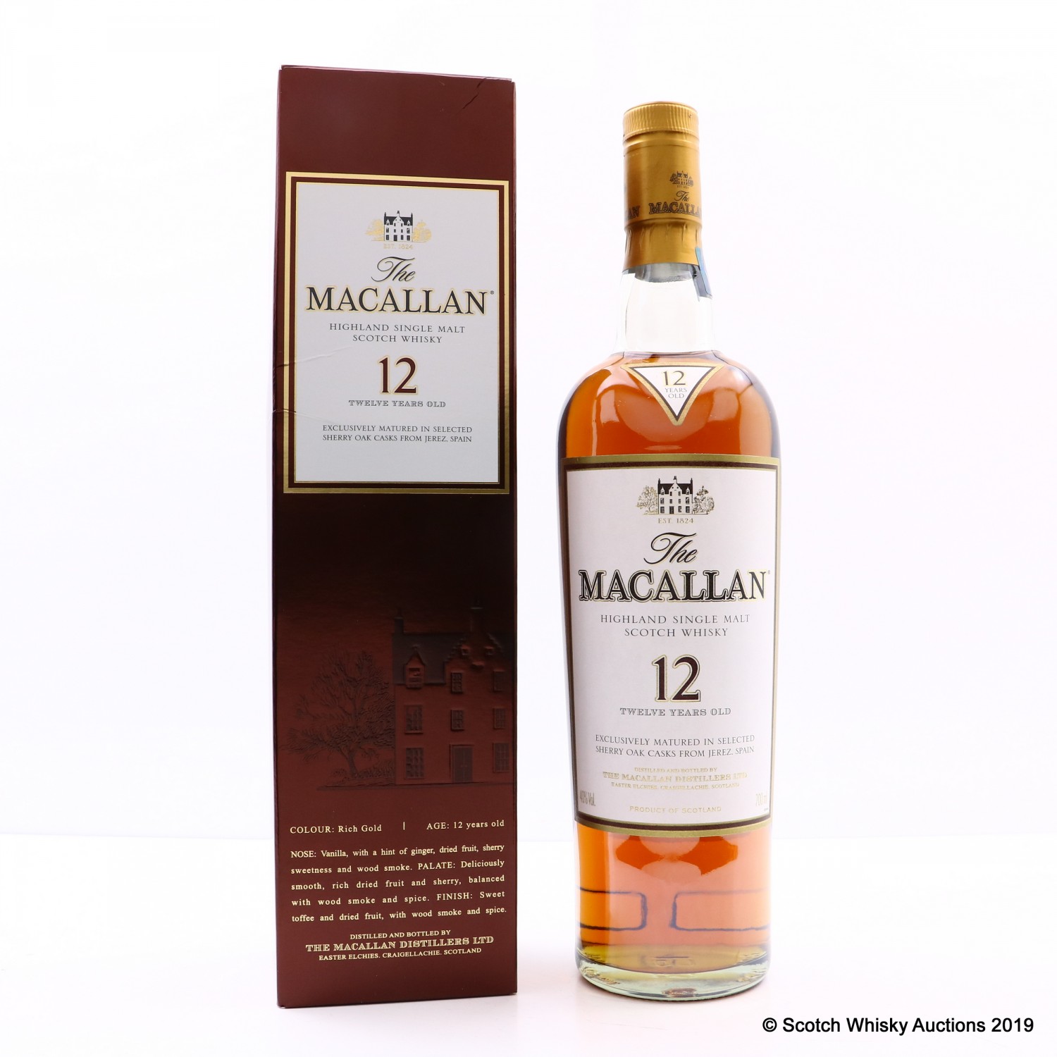 Macallan 12 Year Old | The 99th Auction | Scotch Whisky Auctions