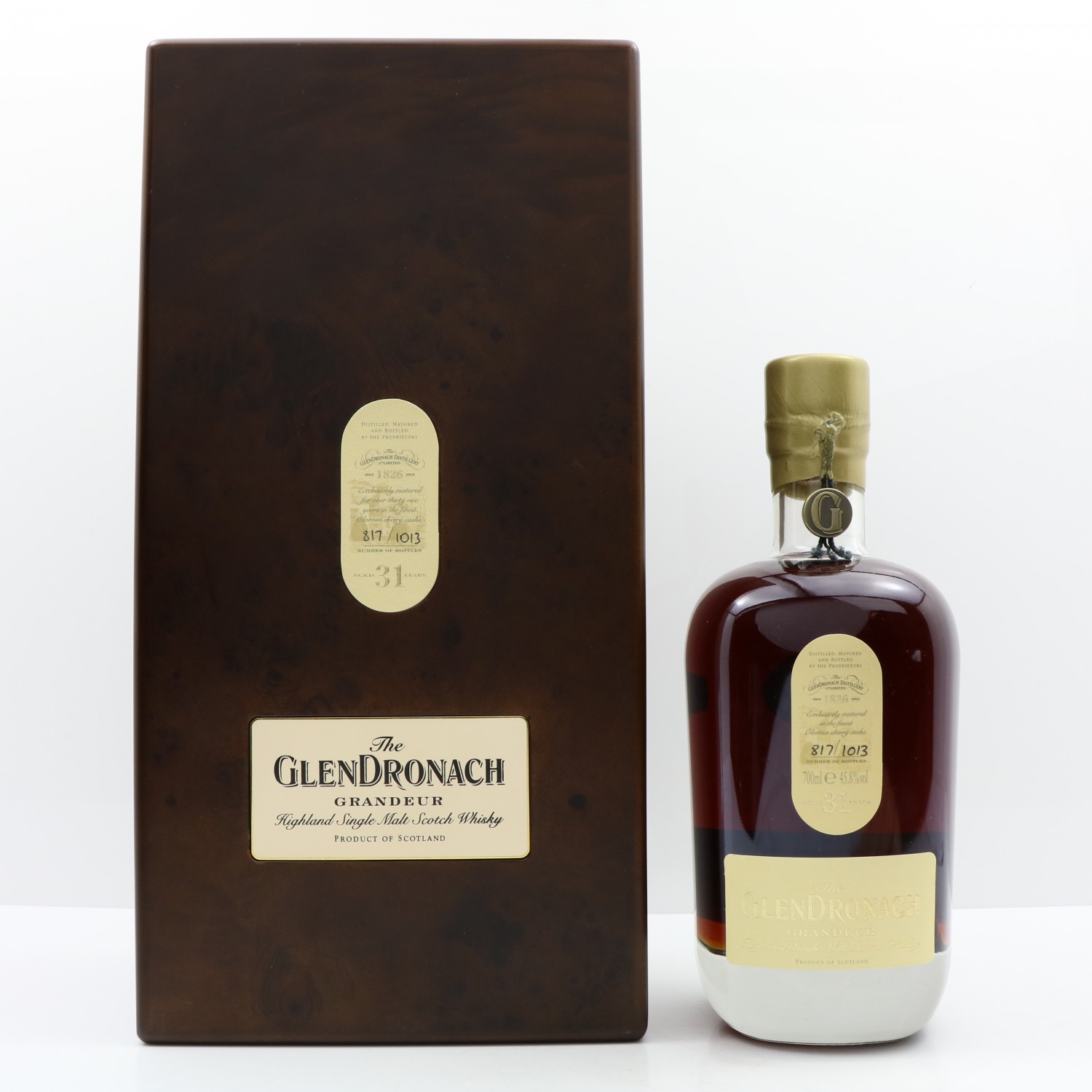 GlenDronach Grandeur 31 Year Old Batch #1 | The 99th Auction | Scotch ...