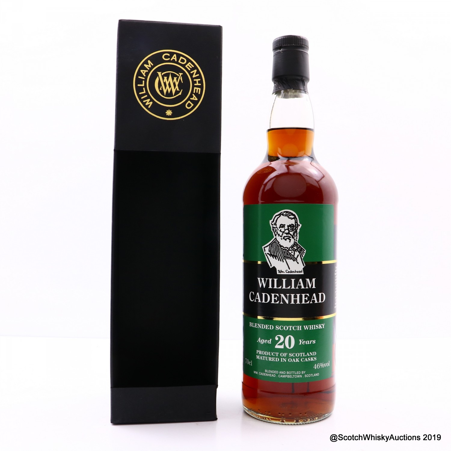 William Cadenhead 20 Year Old Blend Batch #1 | The 99th Auction ...