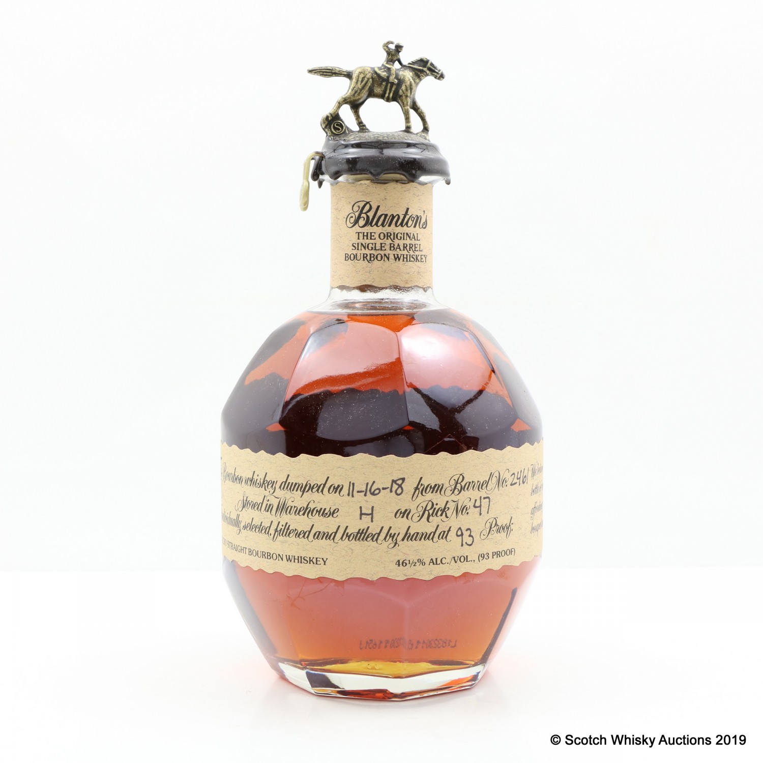 Blanton's Original Single Barrel 75cl | The 99th Auction | Scotch ...