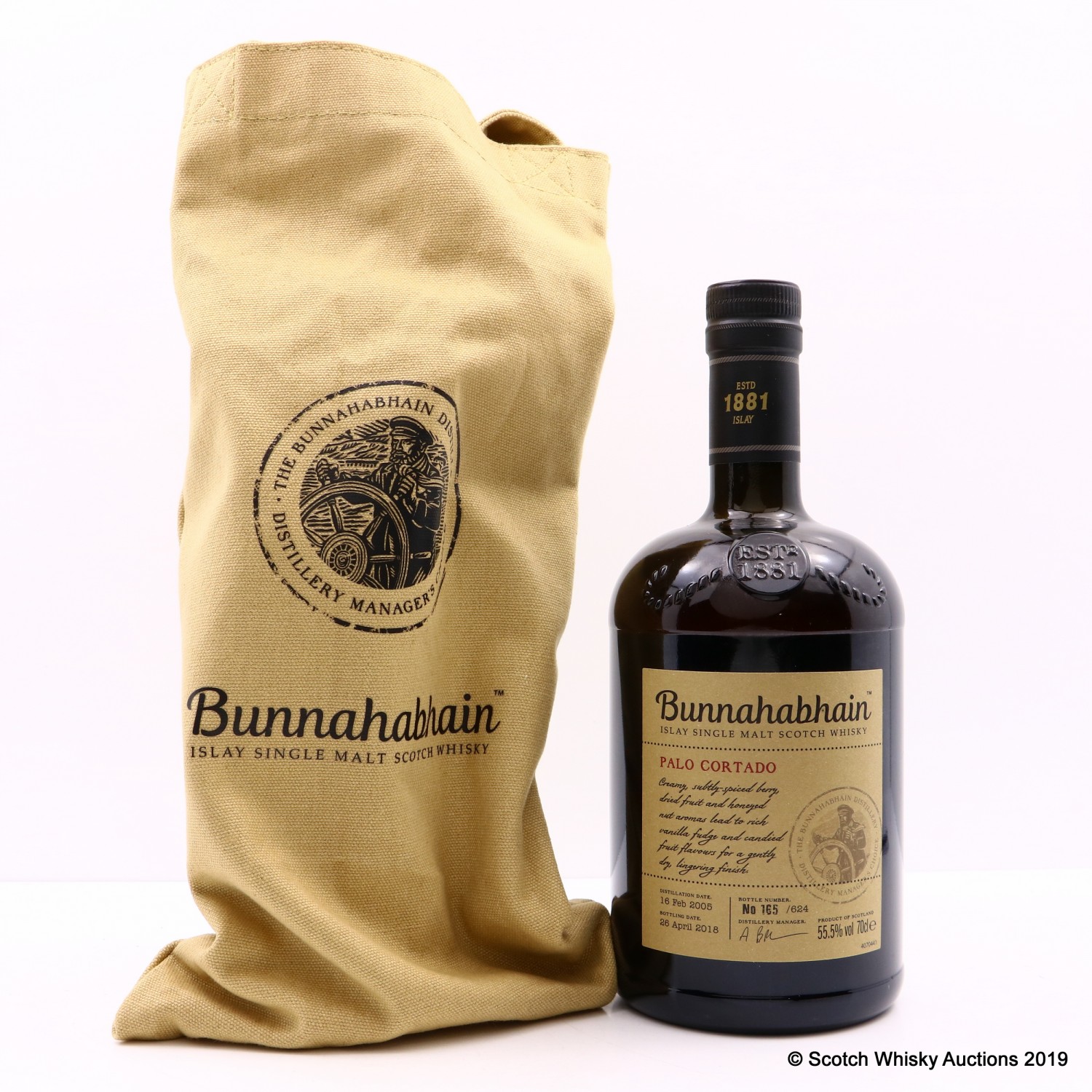 Bunnahabhain 2005 Palo Cortado Finish | The 99th Auction | Scotch ...