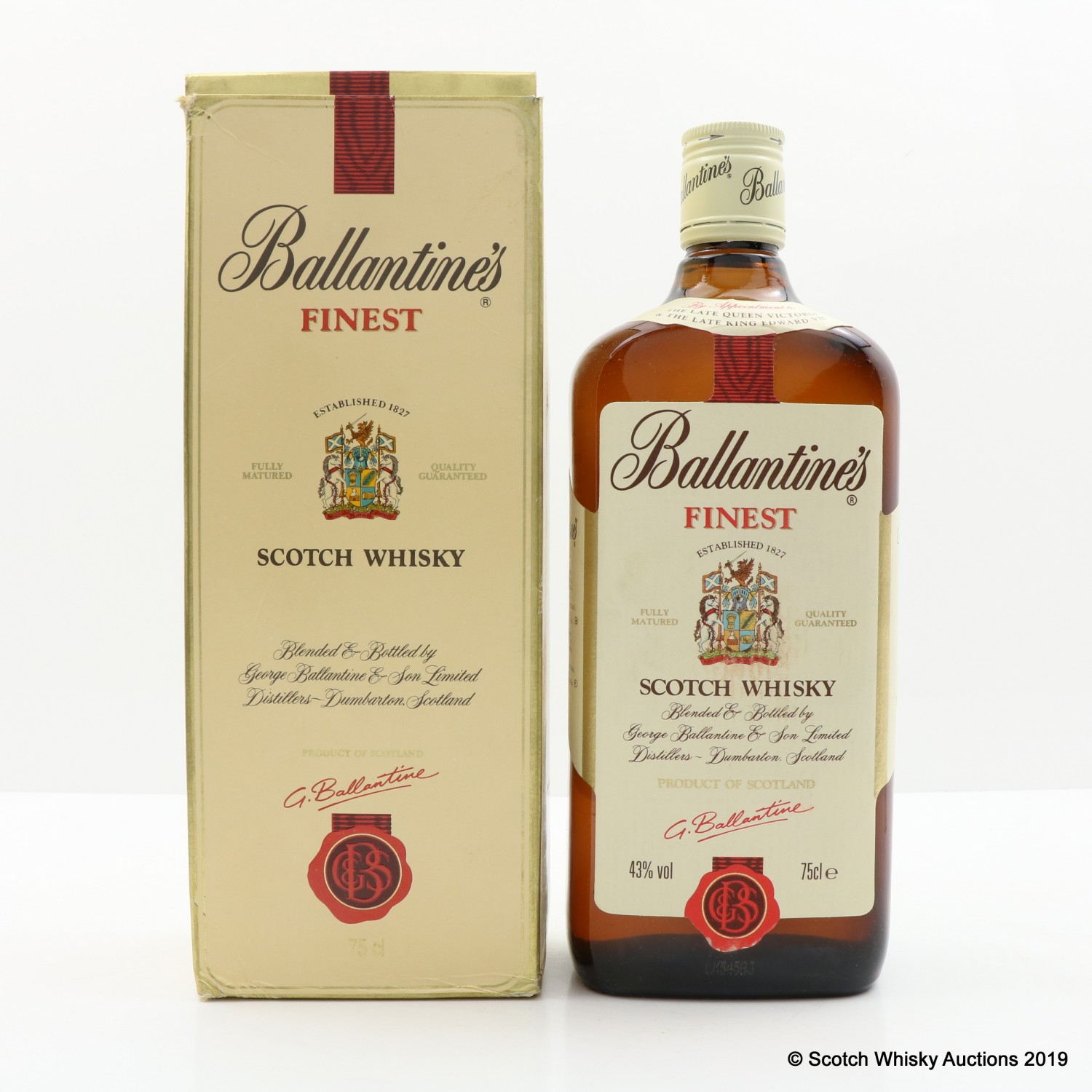 Ballantine's Finest 75cl | The 99th Auction | Scotch Whisky Auctions
