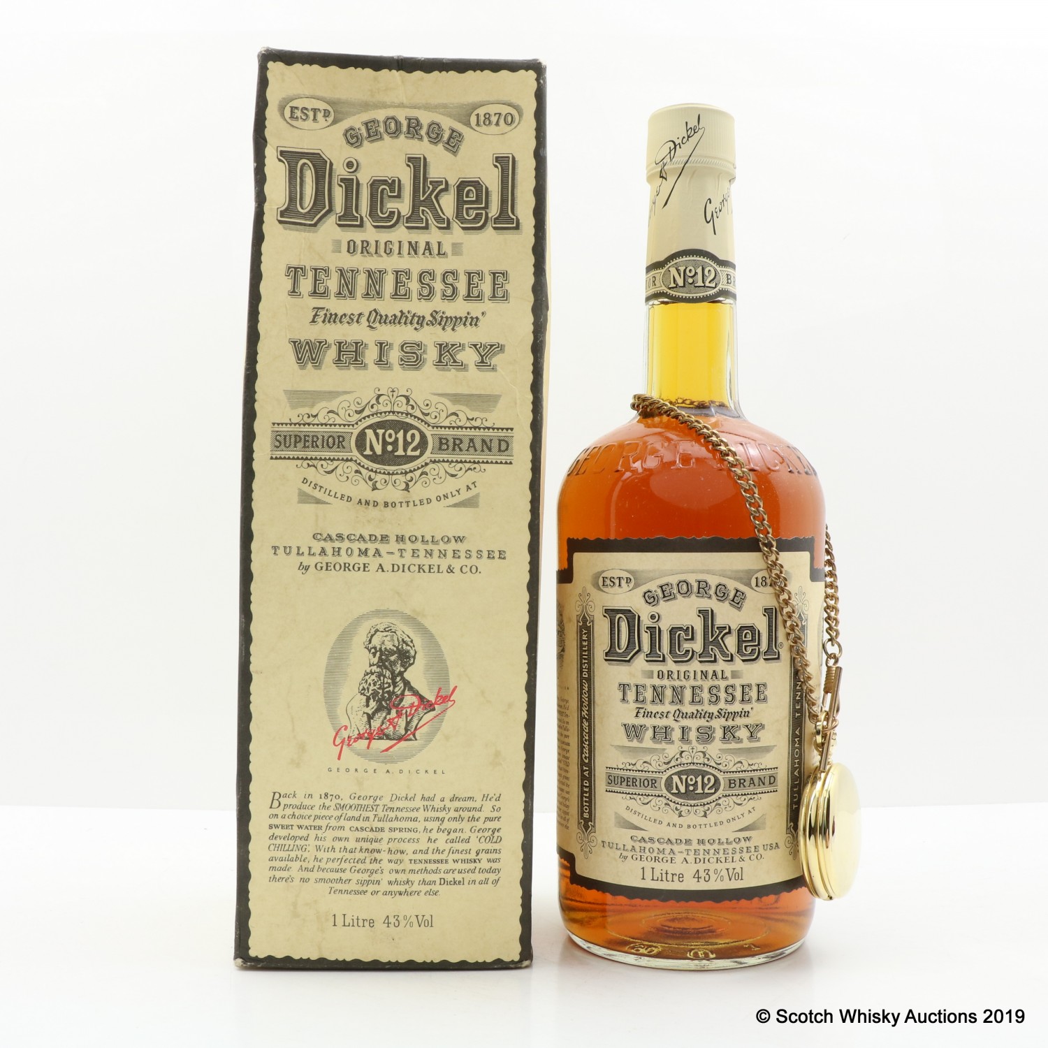 George Dickle Superior No12 Brand 1L | The 99th Auction | Scotch Whisky ...