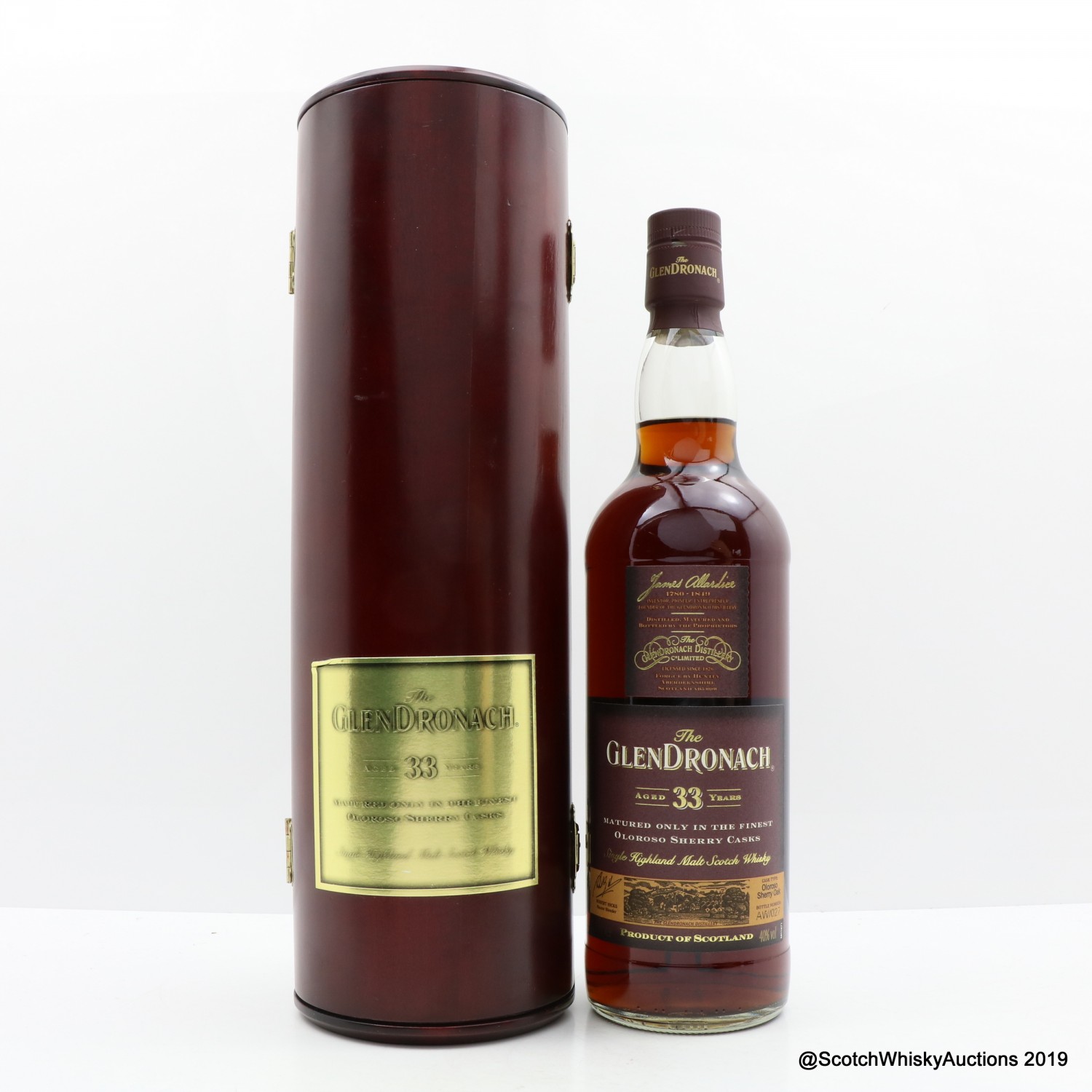 GlenDronach 33 Year Old | The 99th Auction | Scotch Whisky Auctions