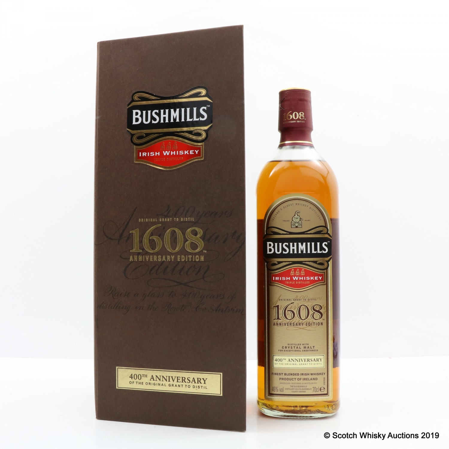 Bushmills 1608 400th Anniversary | The 100th Auction | Scotch Whisky ...
