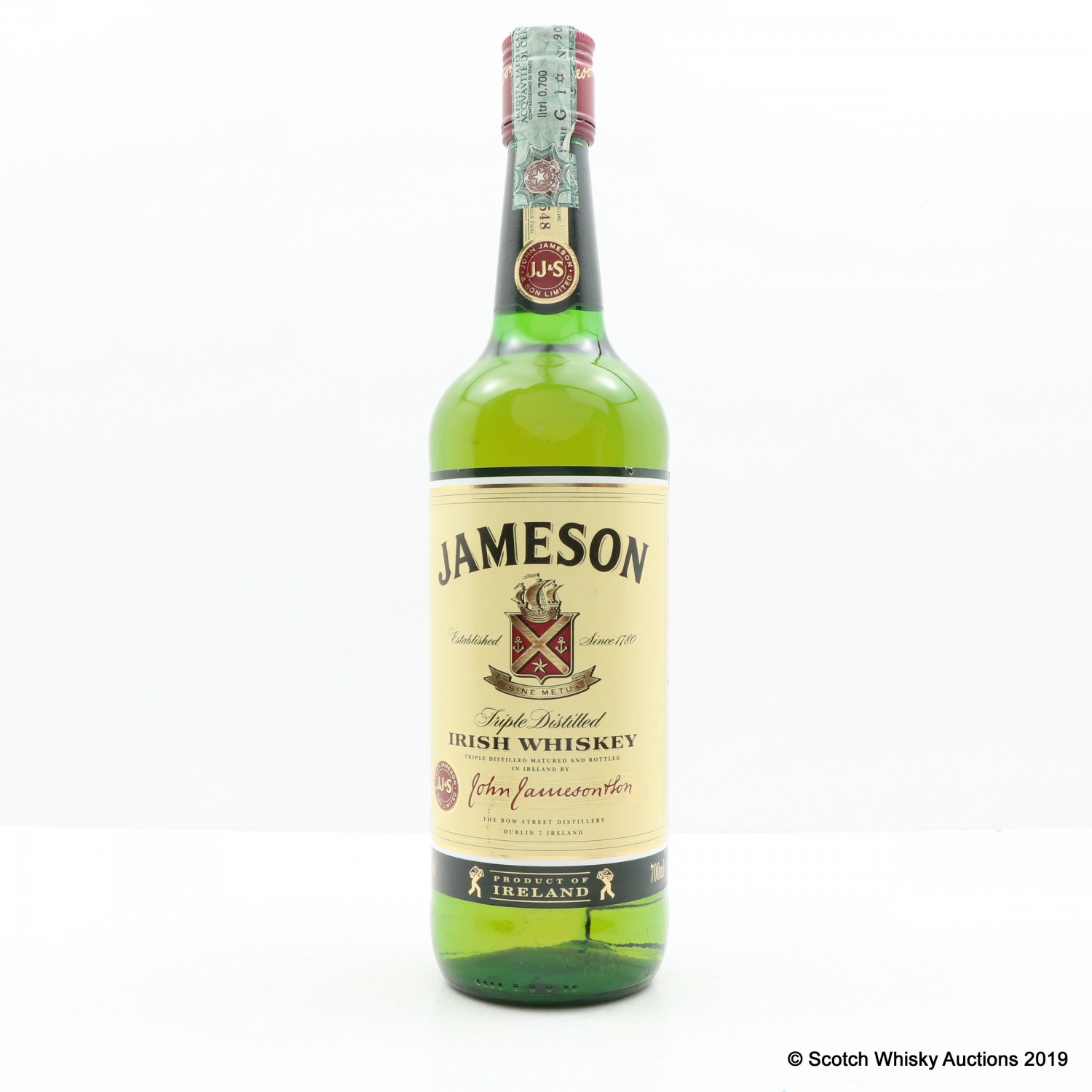 Jameson Irish Whisky | The 100th Auction | Scotch Whisky Auctions