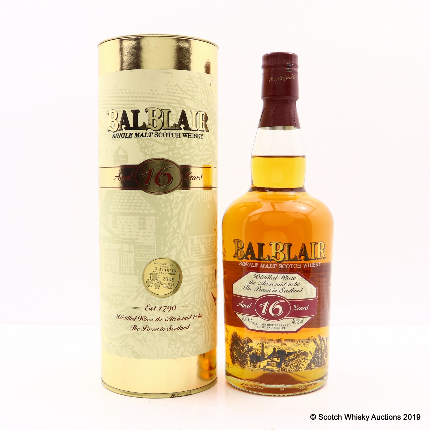 Balblair 16 Year Old | The 100th Auction | Scotch Whisky Auctions