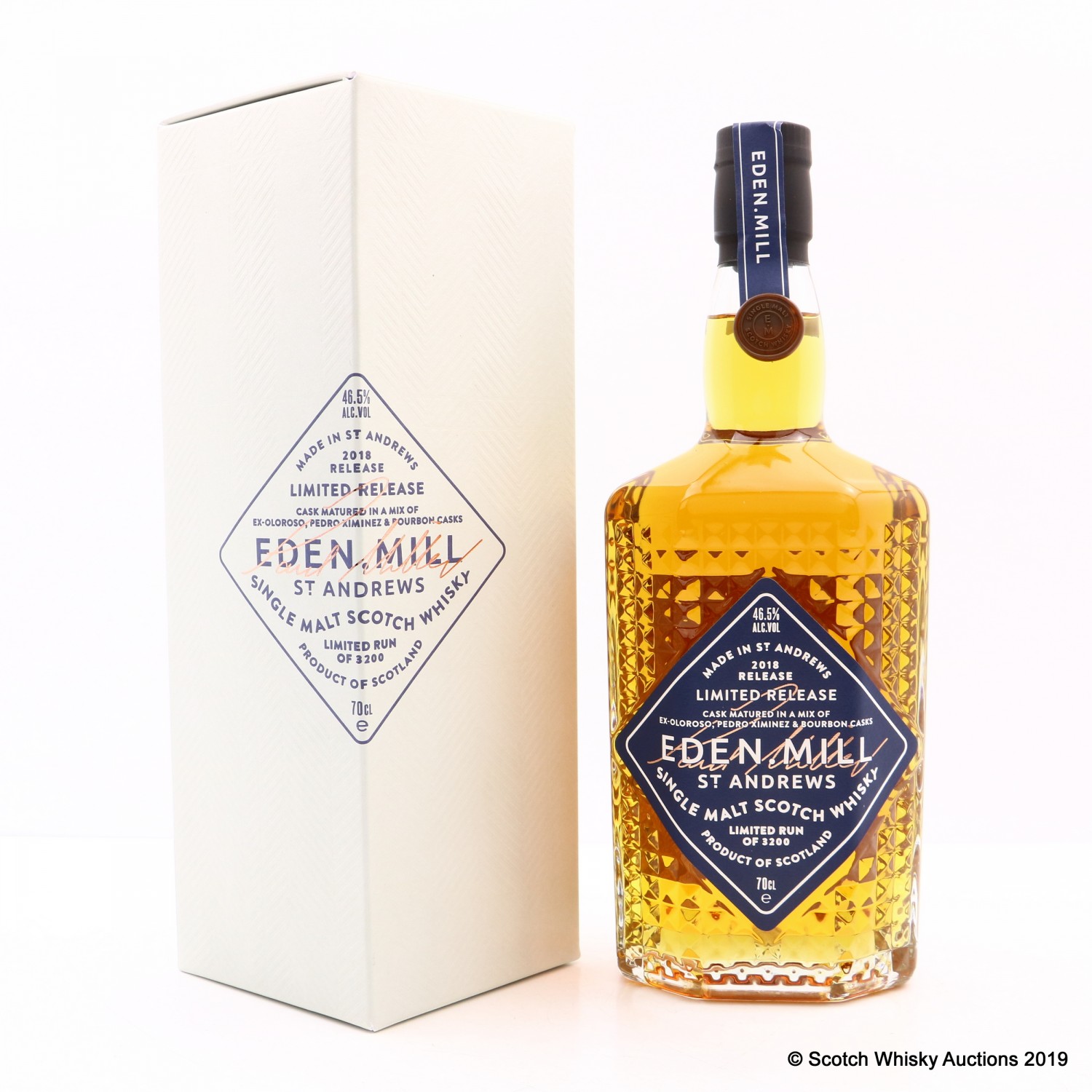 Eden Mill Single Malt 2018 Release | The 100th Auction | Scotch Whisky ...