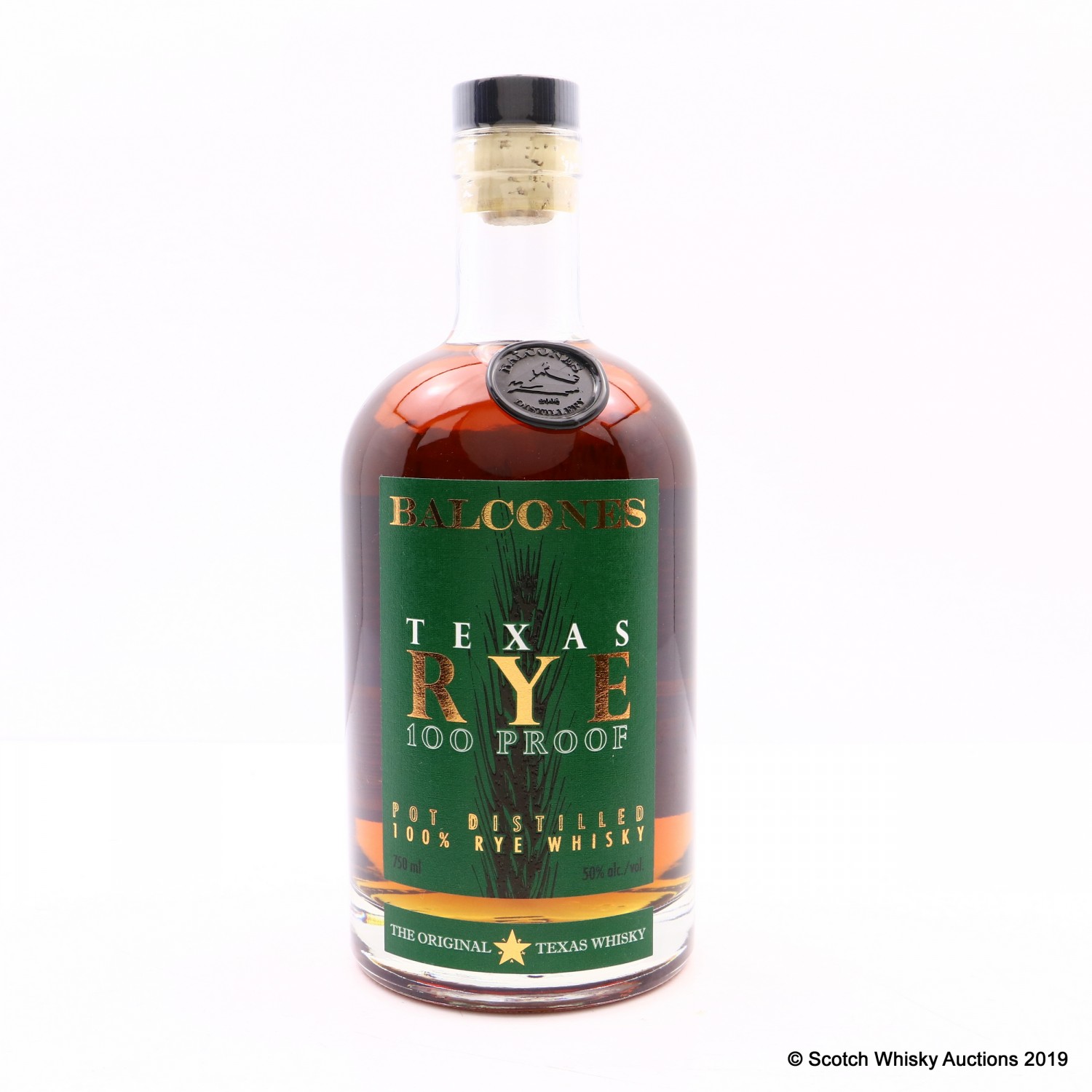 Balcones Texas Rye 75cl | The 100th Auction | Scotch Whisky Auctions