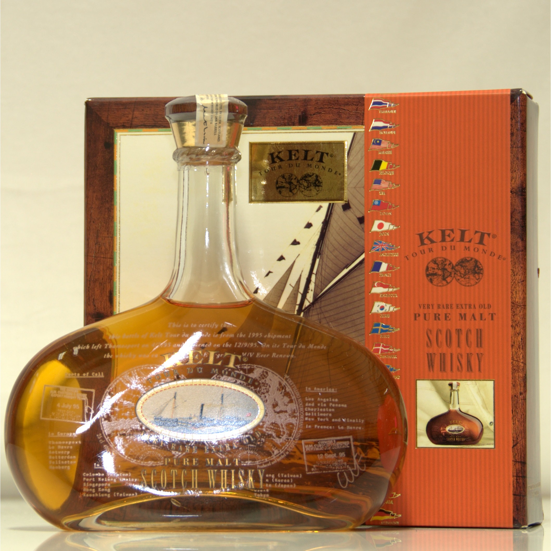 Kelt Tour Du Monde | The 13th Auction | Scotch Whisky Auctions