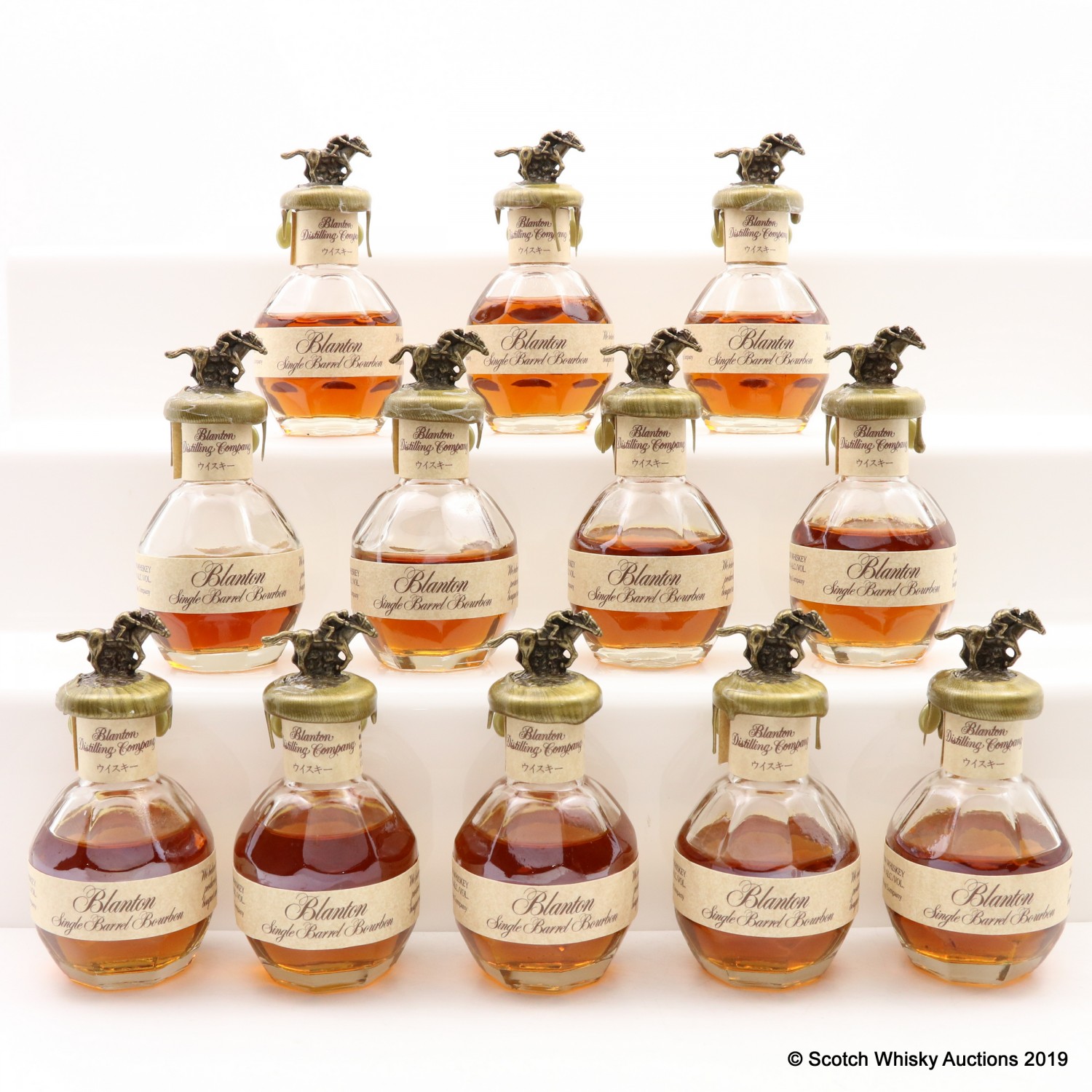 Blanton's Original Single Barrel Mini 5cl x 12 | The 101st Auction ...