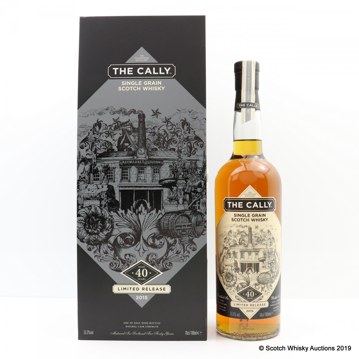Caledonian Distillery The Cally 1974 40 Year Old | The 101st Auction ...