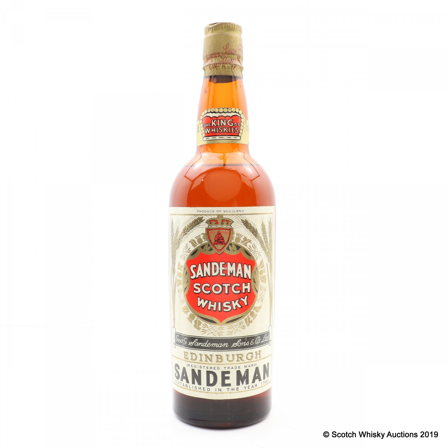 Sandeman Scotch Whisky | The 101st Auction | Scotch Whisky Auctions