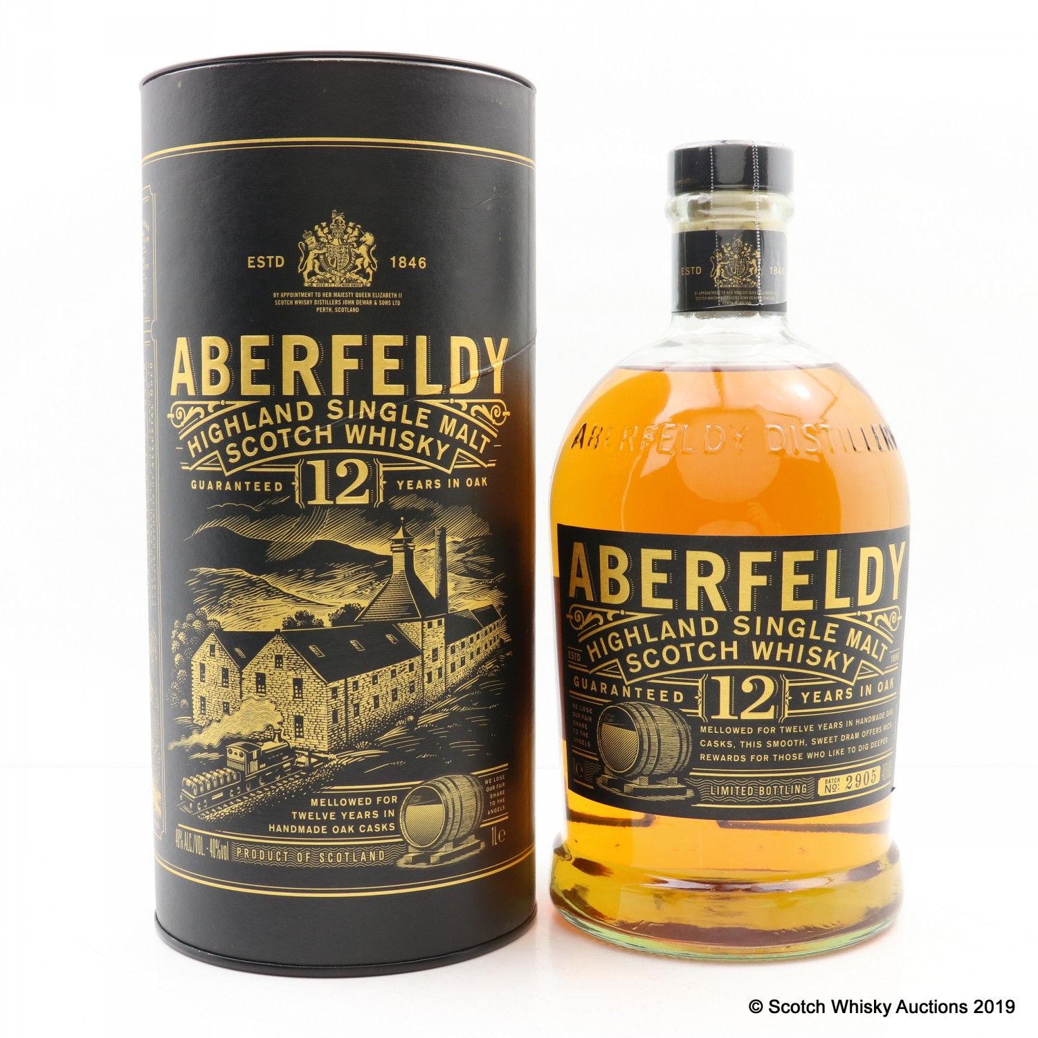 Aberfeldy 12 Year Old 1L | The 101st Auction | Scotch Whisky Auctions