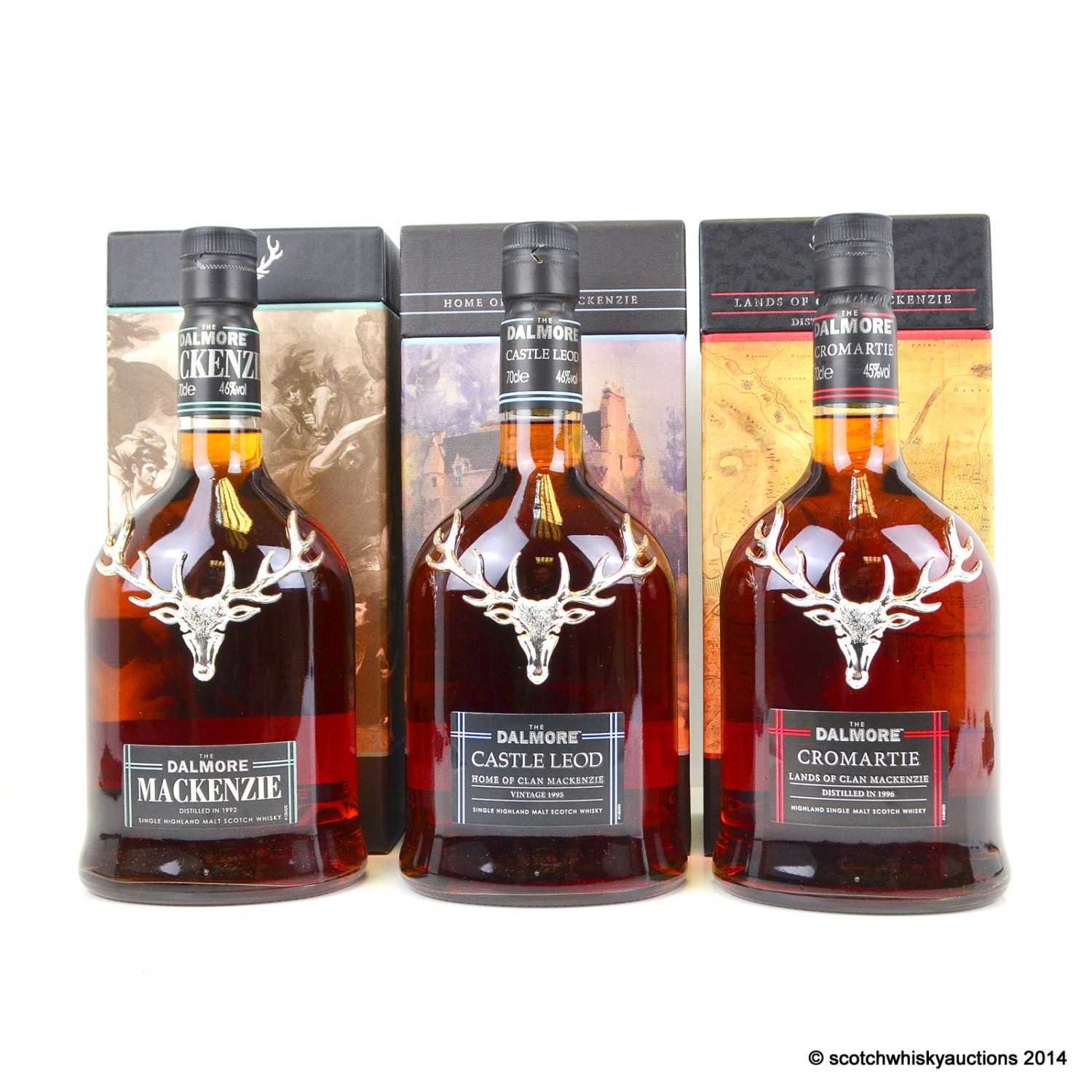 Scotch Whisky Auctions | The 43rd Auction | Dalmore Clan Mackenzie ...