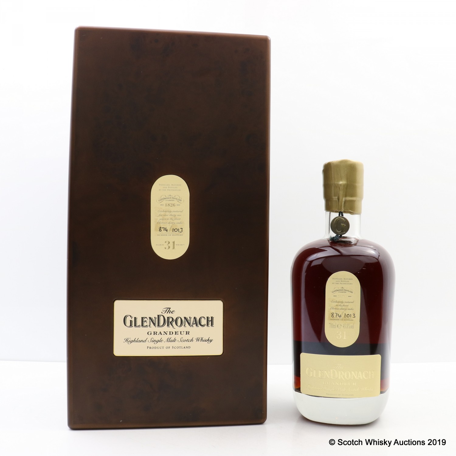 GlenDronach Grandeur 31 Year Old Batch #1 | The 101st Auction | Scotch ...